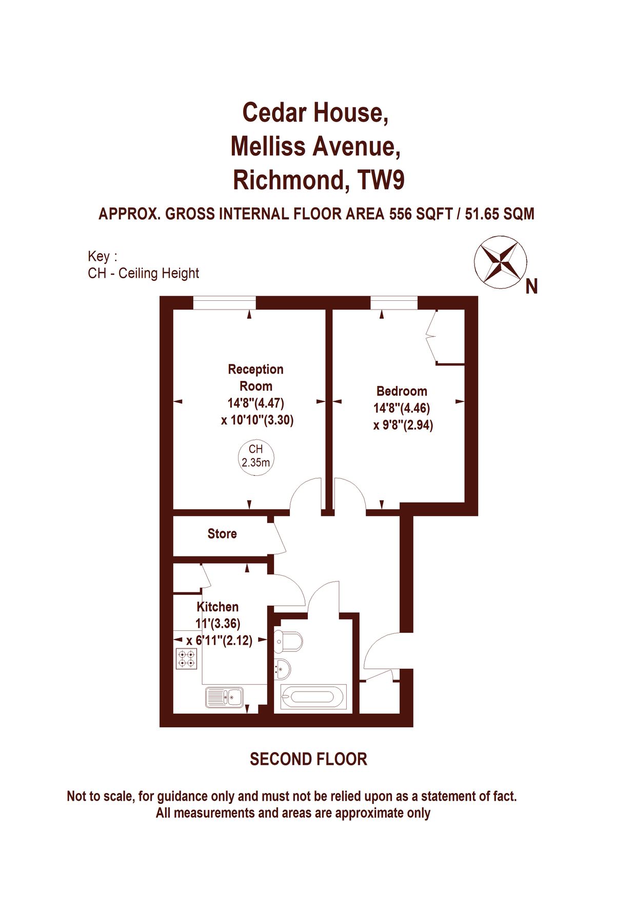 1 bed flat for sale in Melliss Avenue, Richmond TW9 - Zoopla