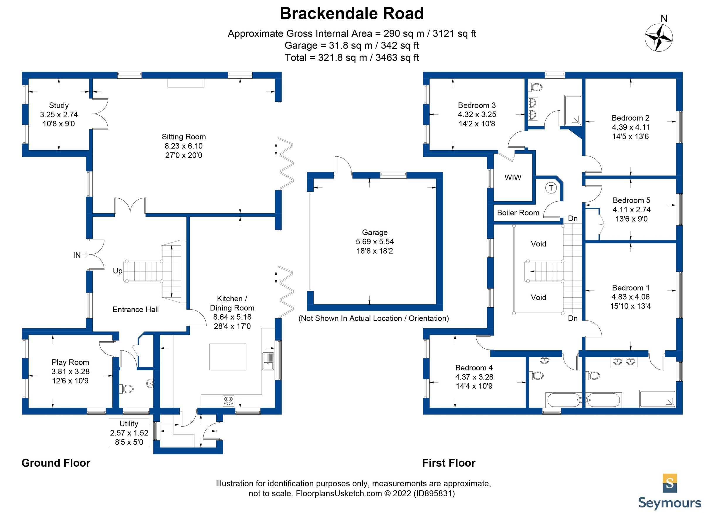 5 bed detached house for sale in Brackendale Road, Camberley GU15 - Zoopla