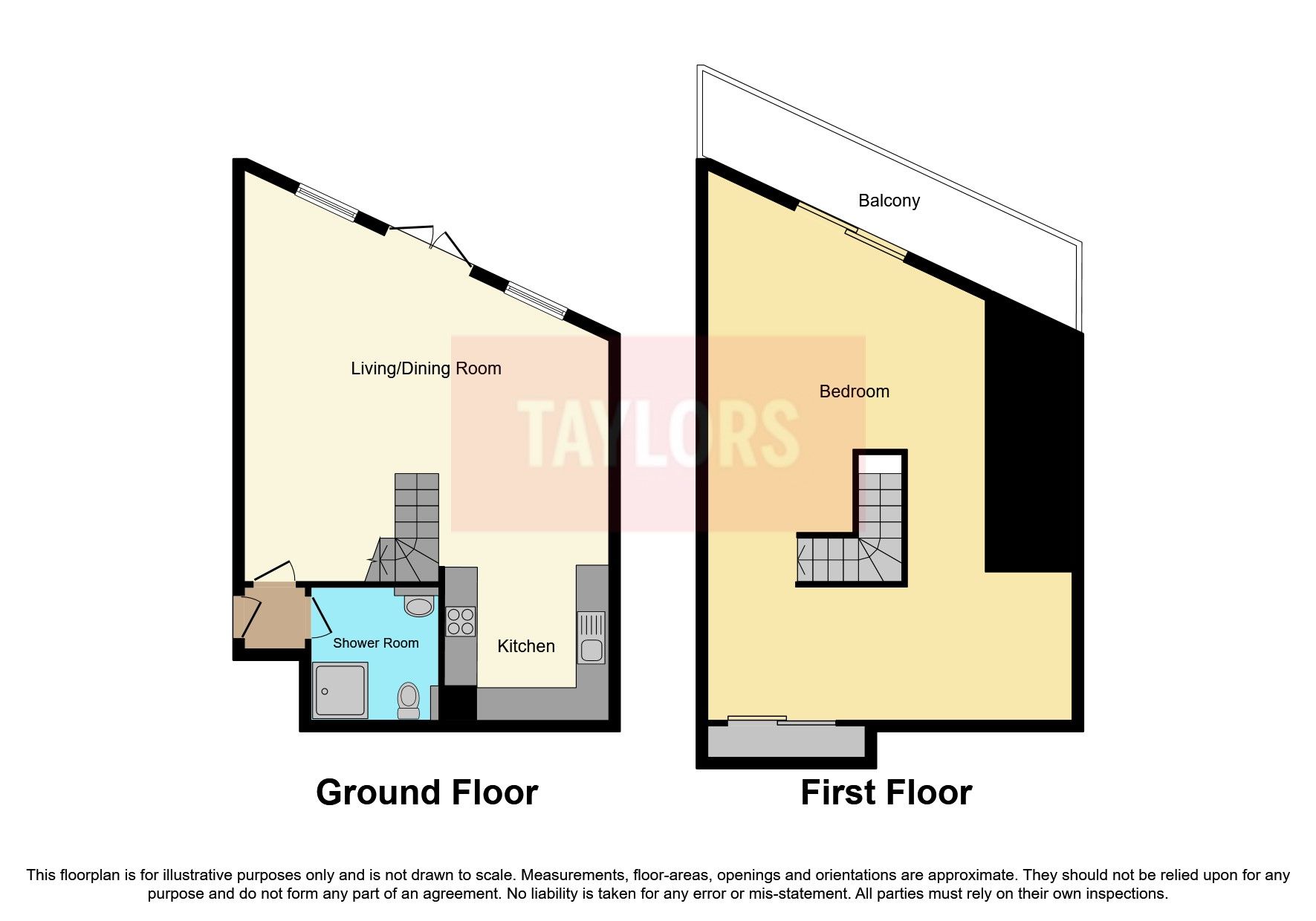 1 bed flat for sale in The Lofts, Caerdydd, Hunter Street, Cardiff CF10 ...