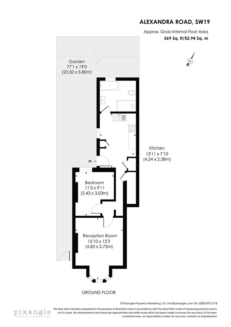 1 bed flat for sale in Alexandra Road, London SW19 - Zoopla