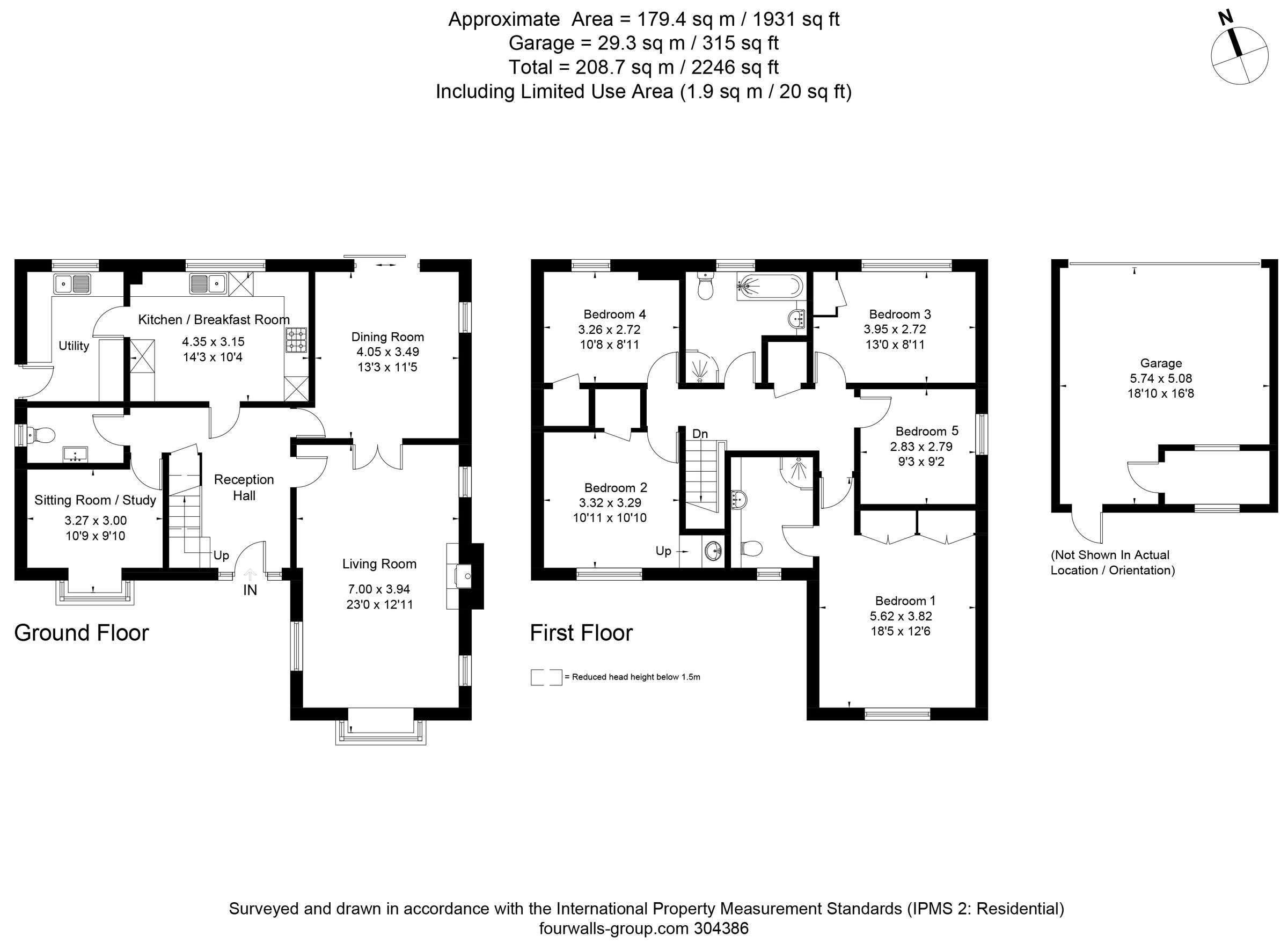 5 bed detached house for sale in Abbotts Ann, Andover, Hampshire SP11 ...