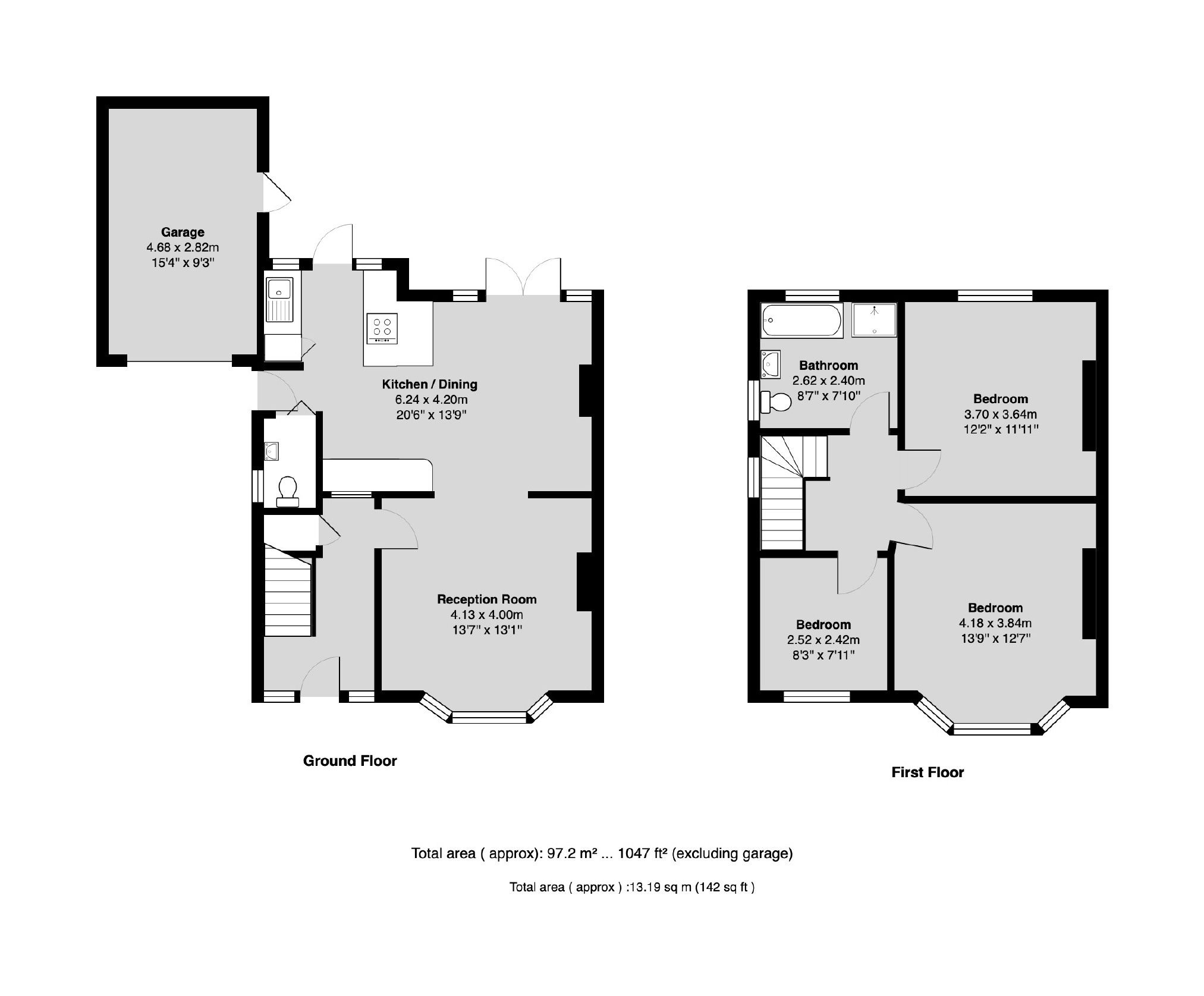 3 bed semi-detached house for sale in Woodville Road, New Barnet ...