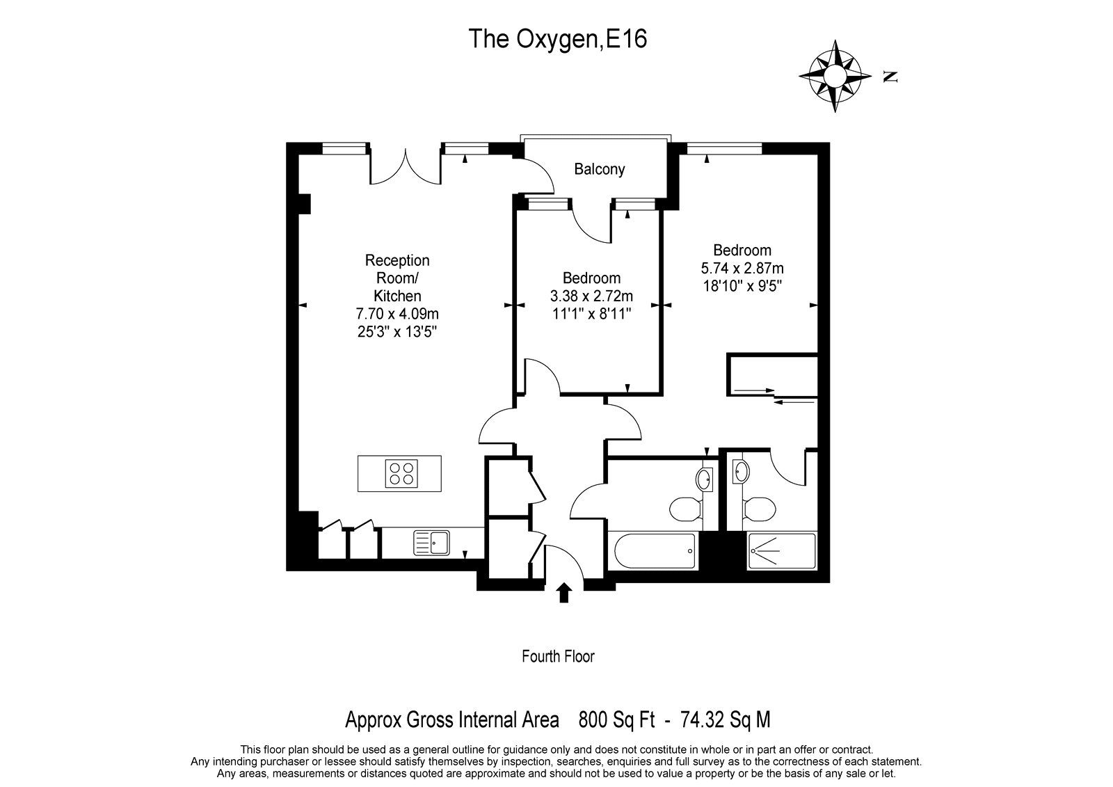 2 bed flat for sale in The Oxygen, 18 Western Gateway, London E16 - Zoopla