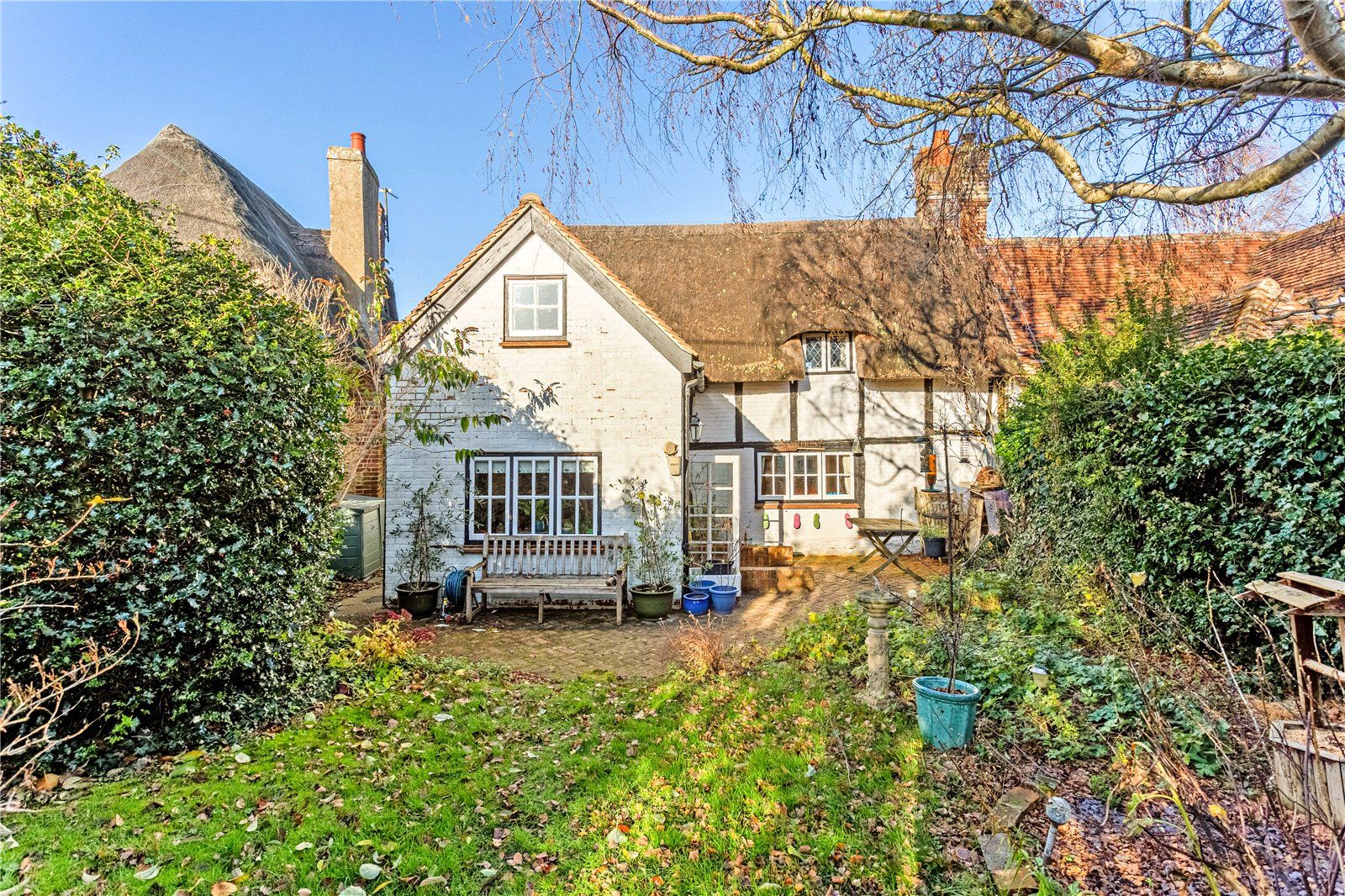 3 bed semi-detached house for sale in The Green, Marsh Baldon ...