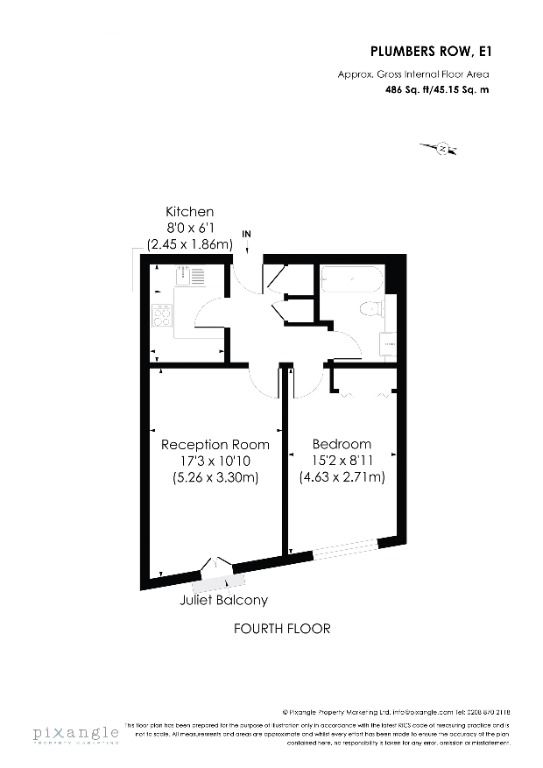 1 bed flat to rent in Colefax Building, Aldgate Triangle, London E1 ...