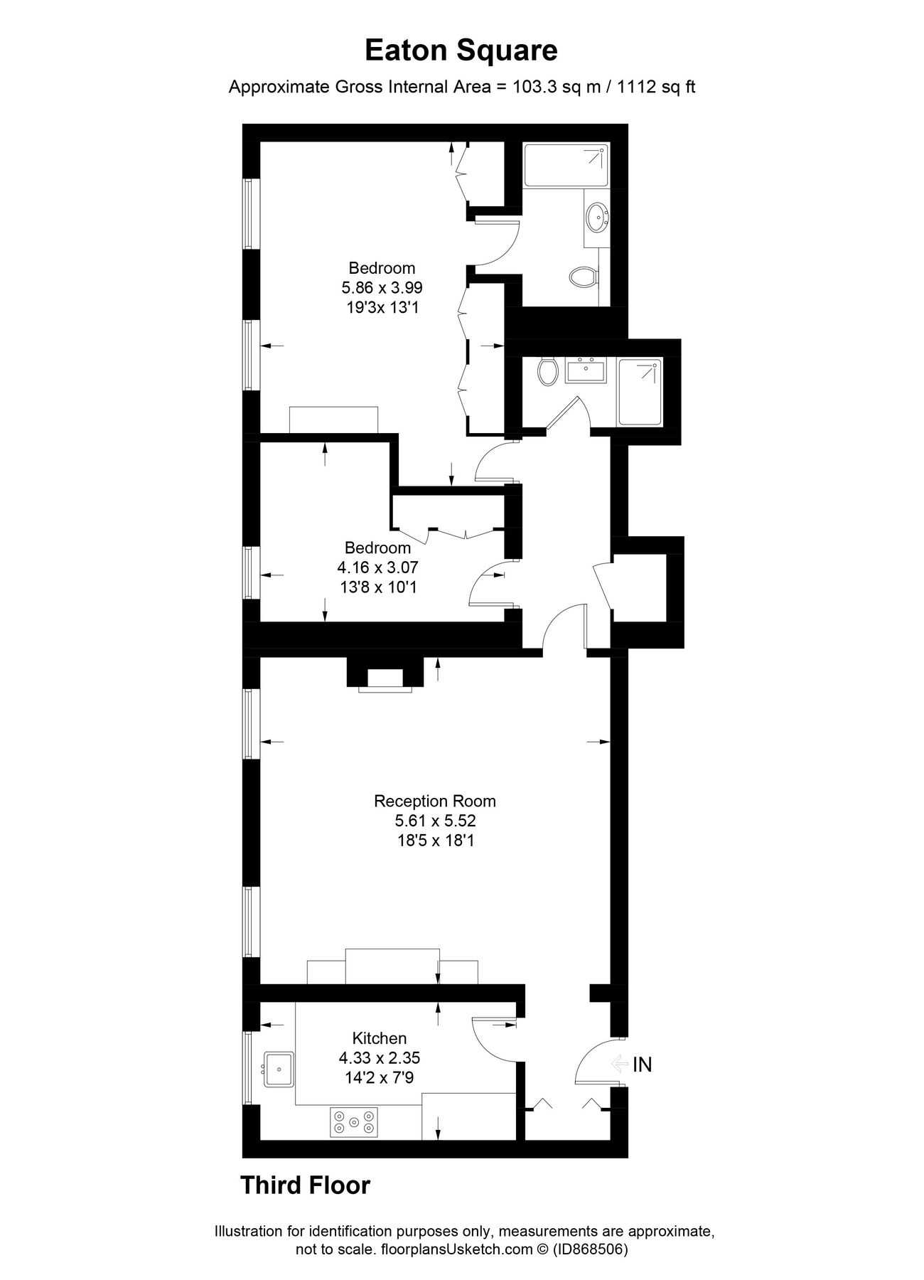 2 bed flat for sale in Eaton Square, London SW1W - Zoopla
