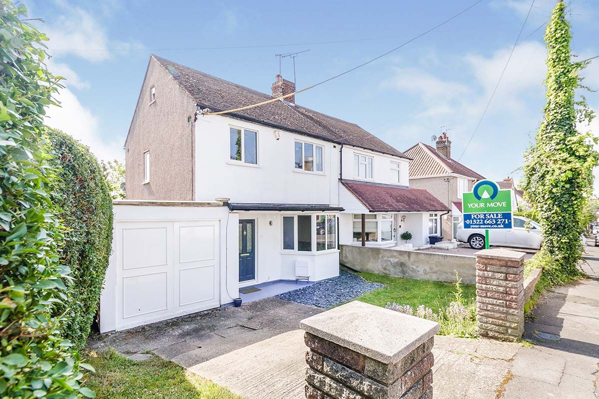 3 bed semi-detached house for sale in Plantation Road, Hextable ...