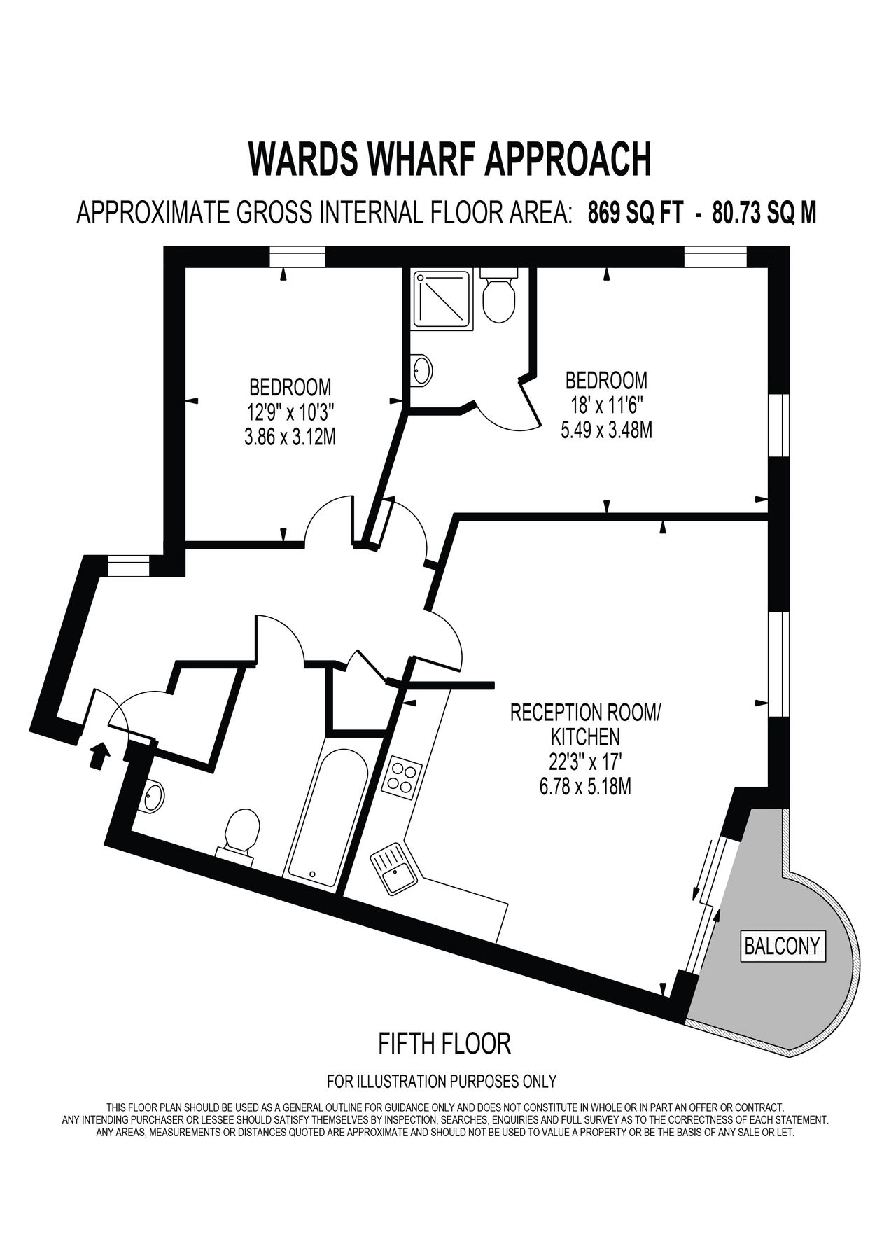 2 bed flat for sale in Wards Wharf Approach, London E16 - Zoopla