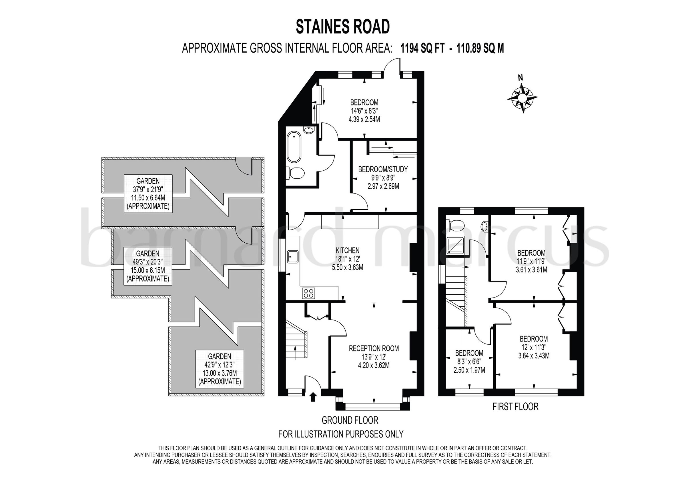 4 bed semi-detached house for sale in Staines Road, Bedfont, Feltham ...