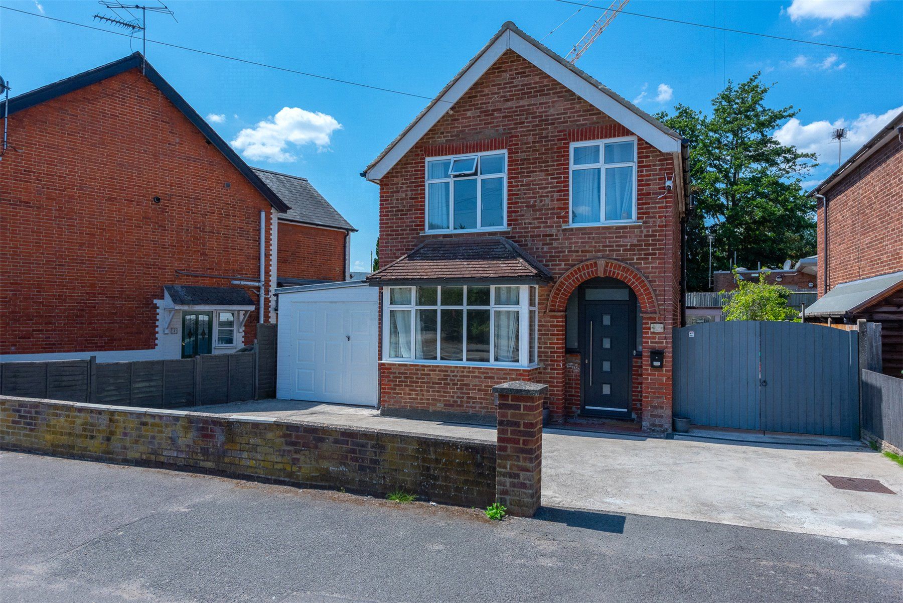 3 bed detached house for sale in Bridge Road, Bagshot GU19 - Zoopla