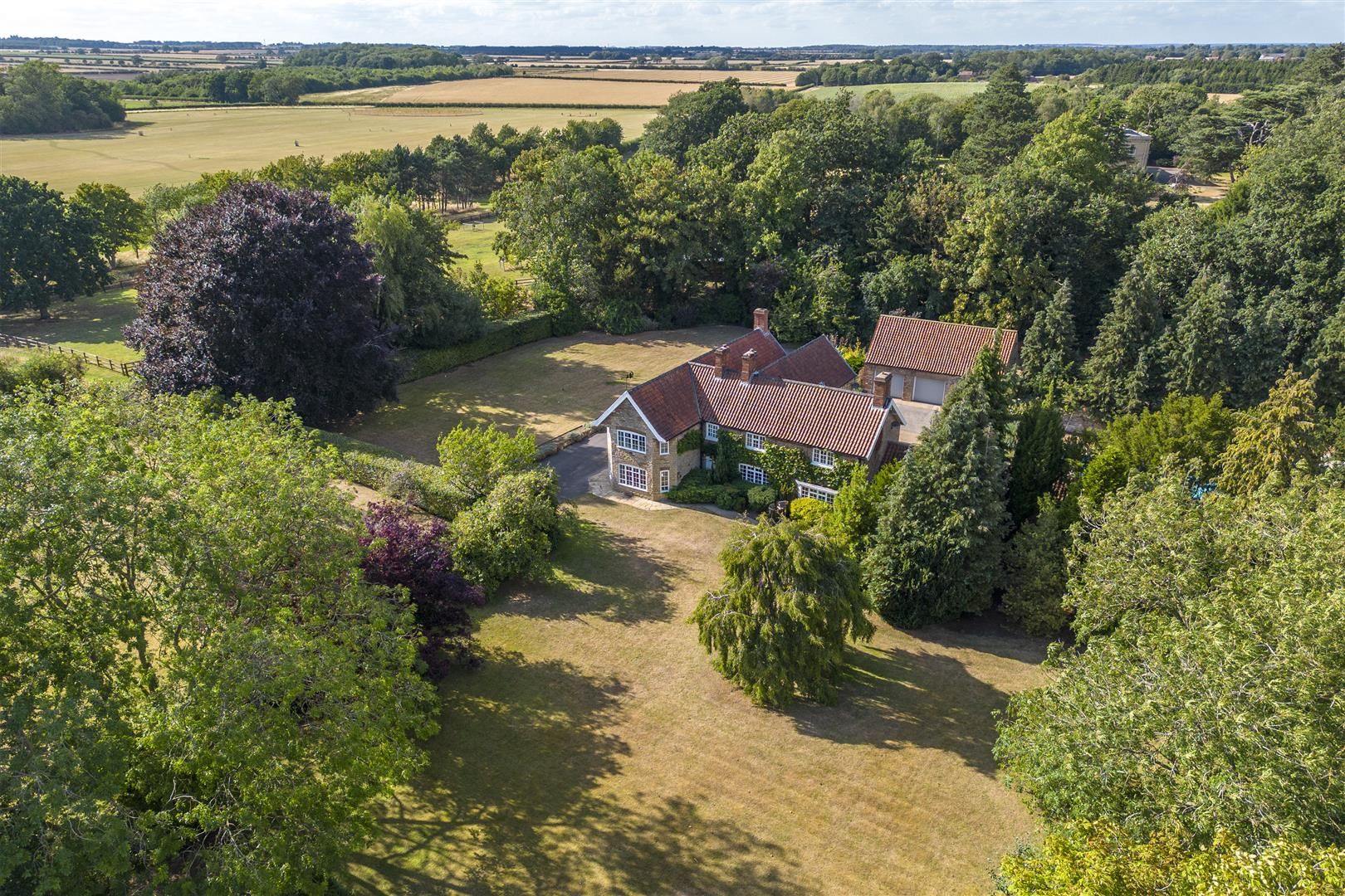 6 bed detached house for sale in Owmby Road, Spridlington, Market Rasen ...