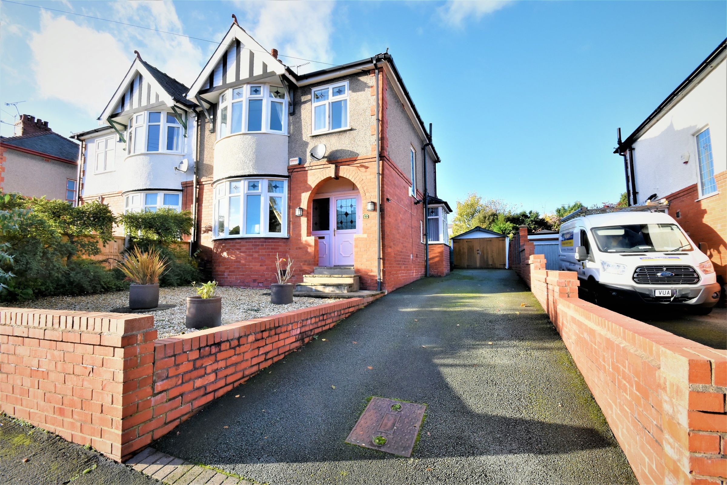 3 bed semi-detached house for sale in Box Lane, Wrexham LL12 - Zoopla