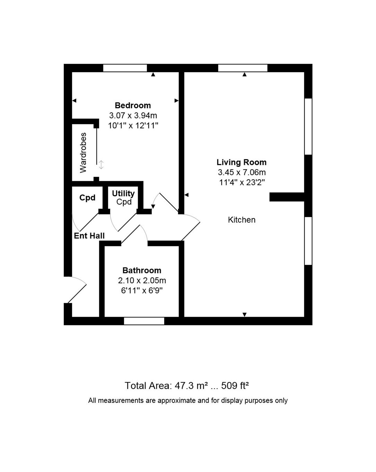 1 bed flat for sale in Sanders Walk, Harrogate HG1 - Zoopla