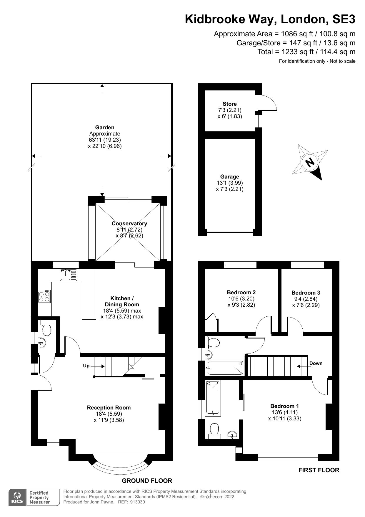 3 bed semi-detached house for sale in Kidbrooke Way, London SE3 - Zoopla
