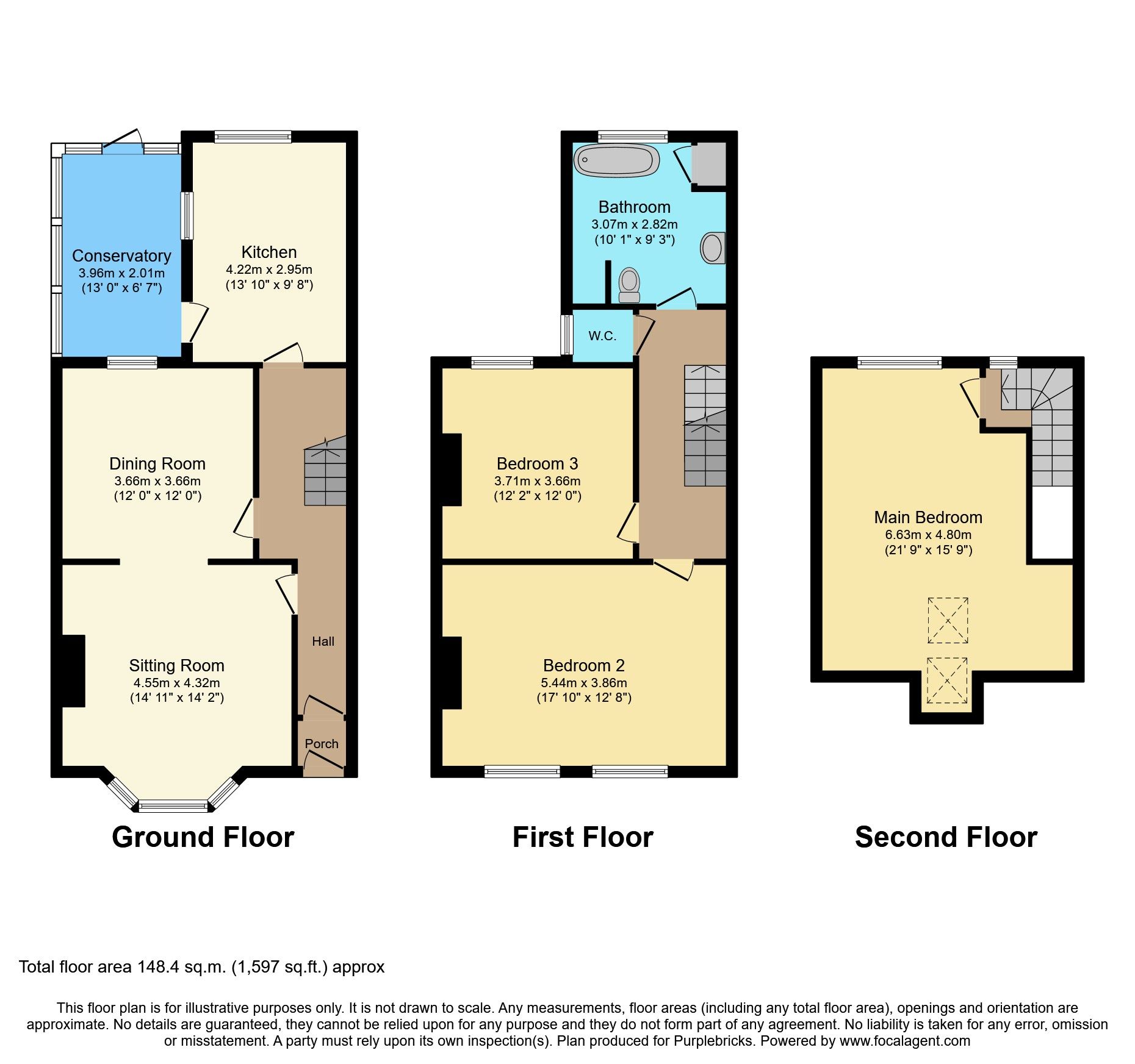 3 bed terraced house for sale in Longstone Road, Eastbourne BN21 - Zoopla