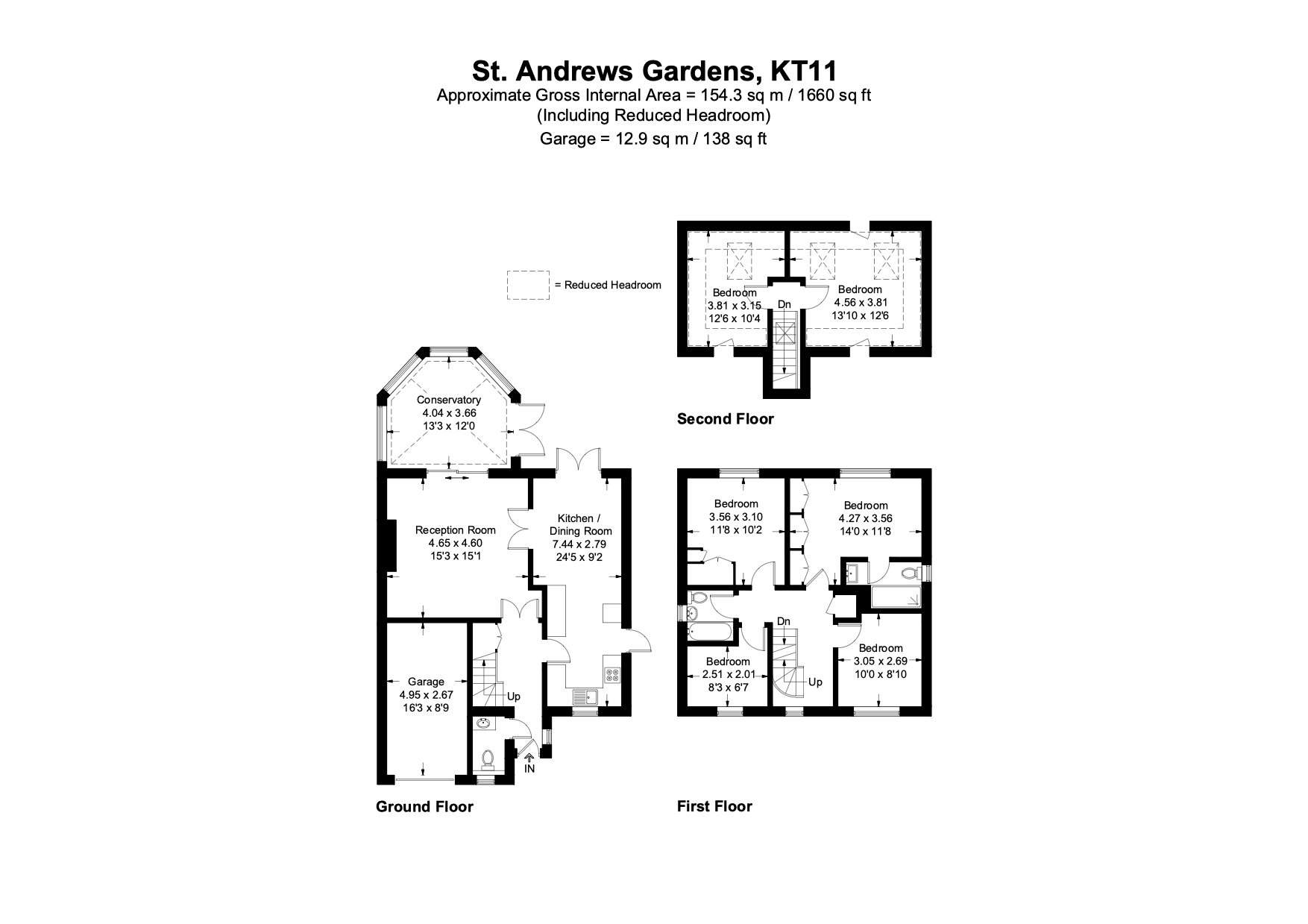 6 bed detached house for sale in St. Andrews Gardens, Cobham, Surrey ...
