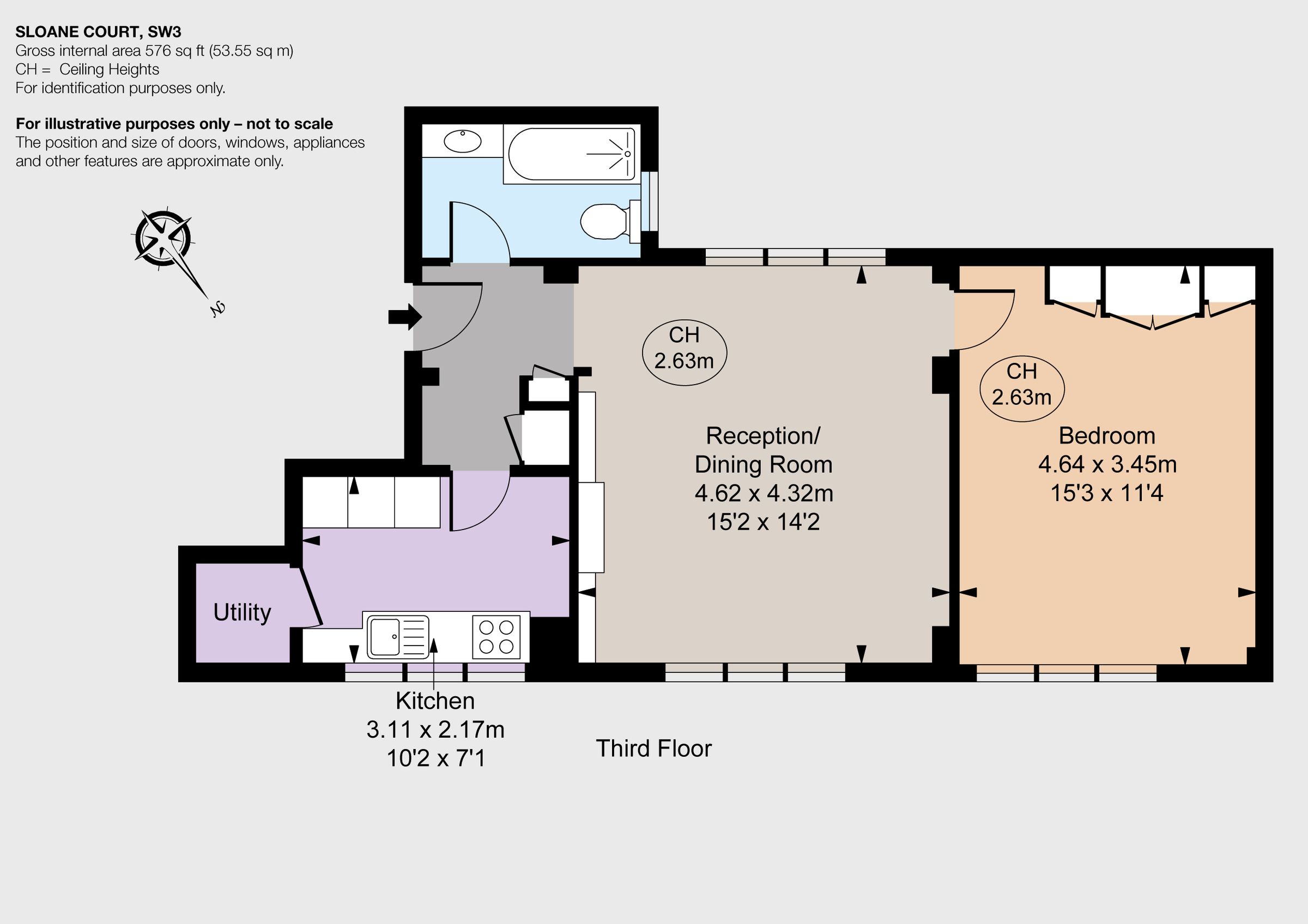 1 bed flat to rent in Sloane Court East, London SW3 - Zoopla