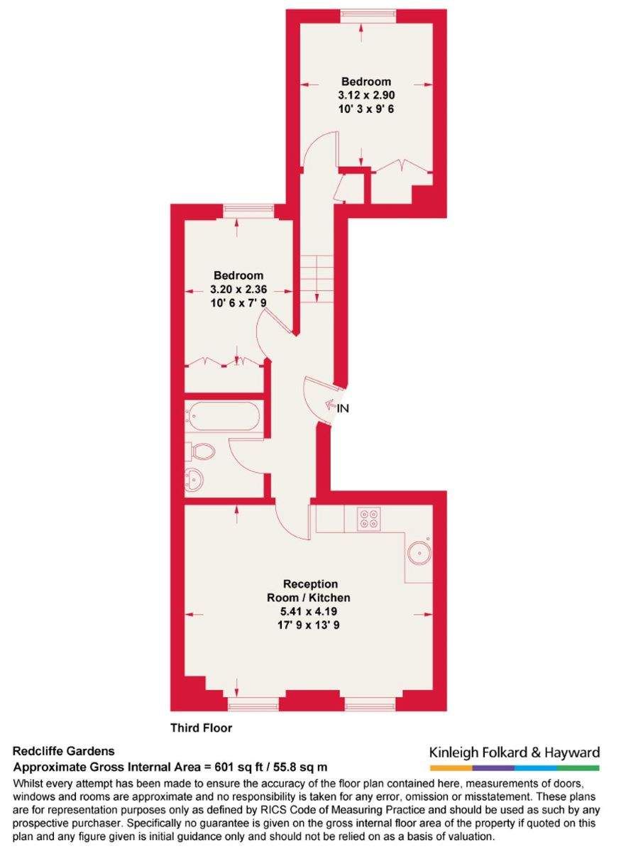2 bed flat for sale in Redcliffe Gardens, London SW10 - Zoopla