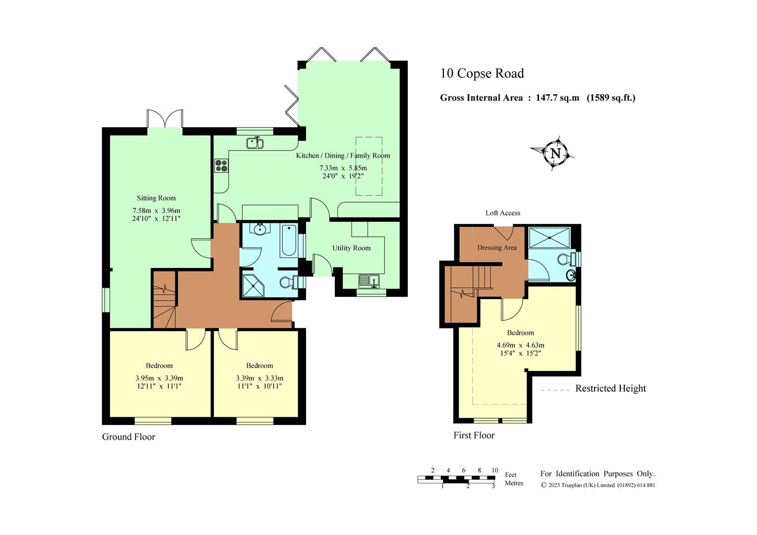 3 bed detached house for sale in Copse Road, Hildenborough, Tonbridge ...