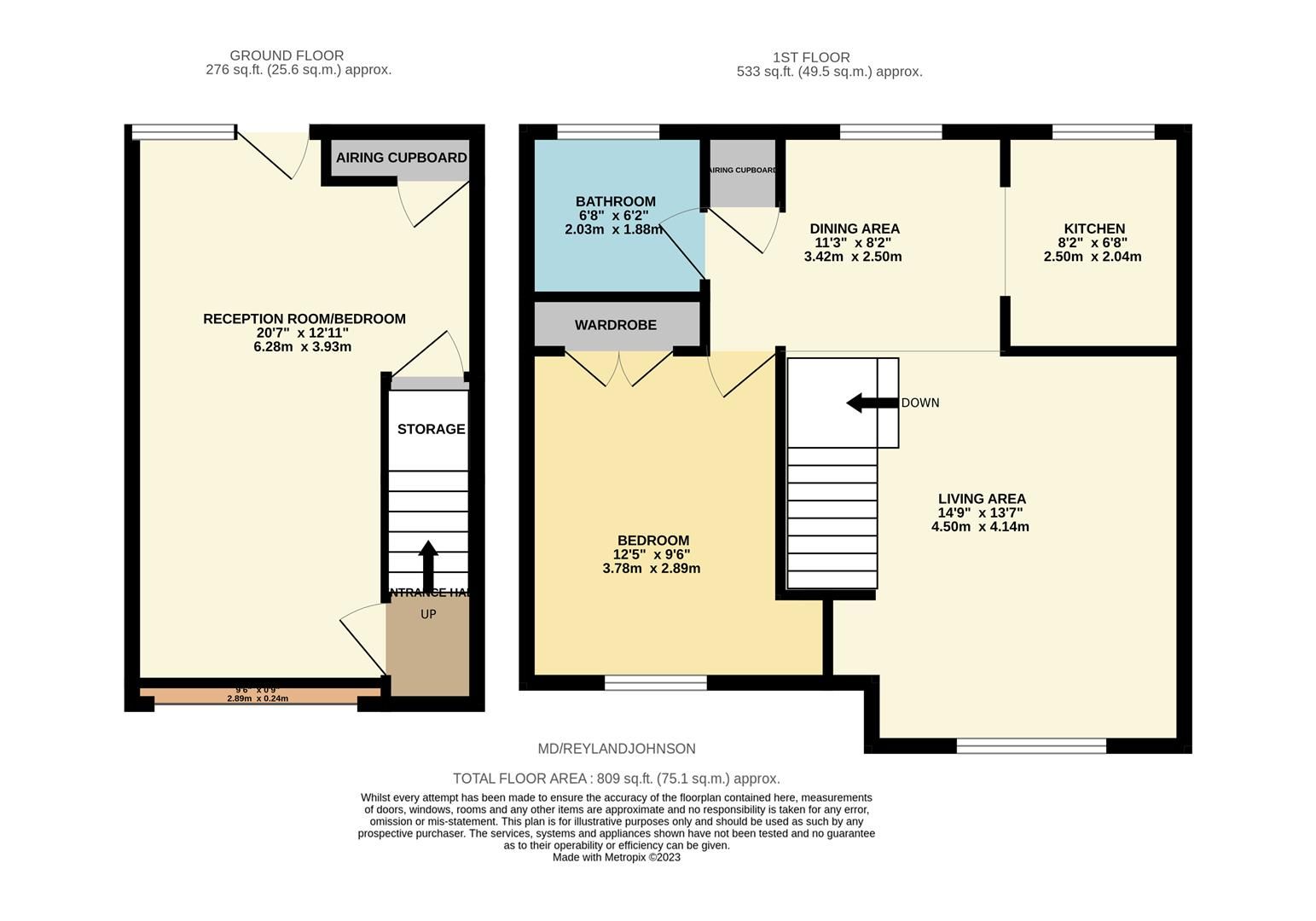 2 bed terraced house to rent in Malkin Drive, Church Langley, Harlow ...