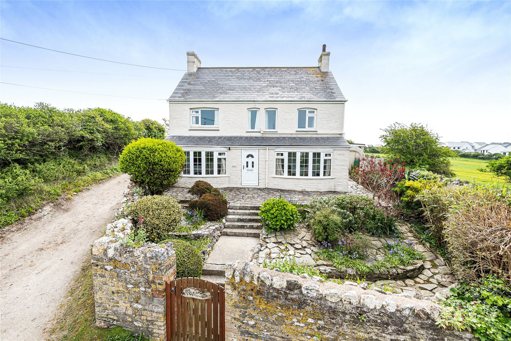 4 bed detached house for sale in Vosporth Road, Crantock, Newquay ...