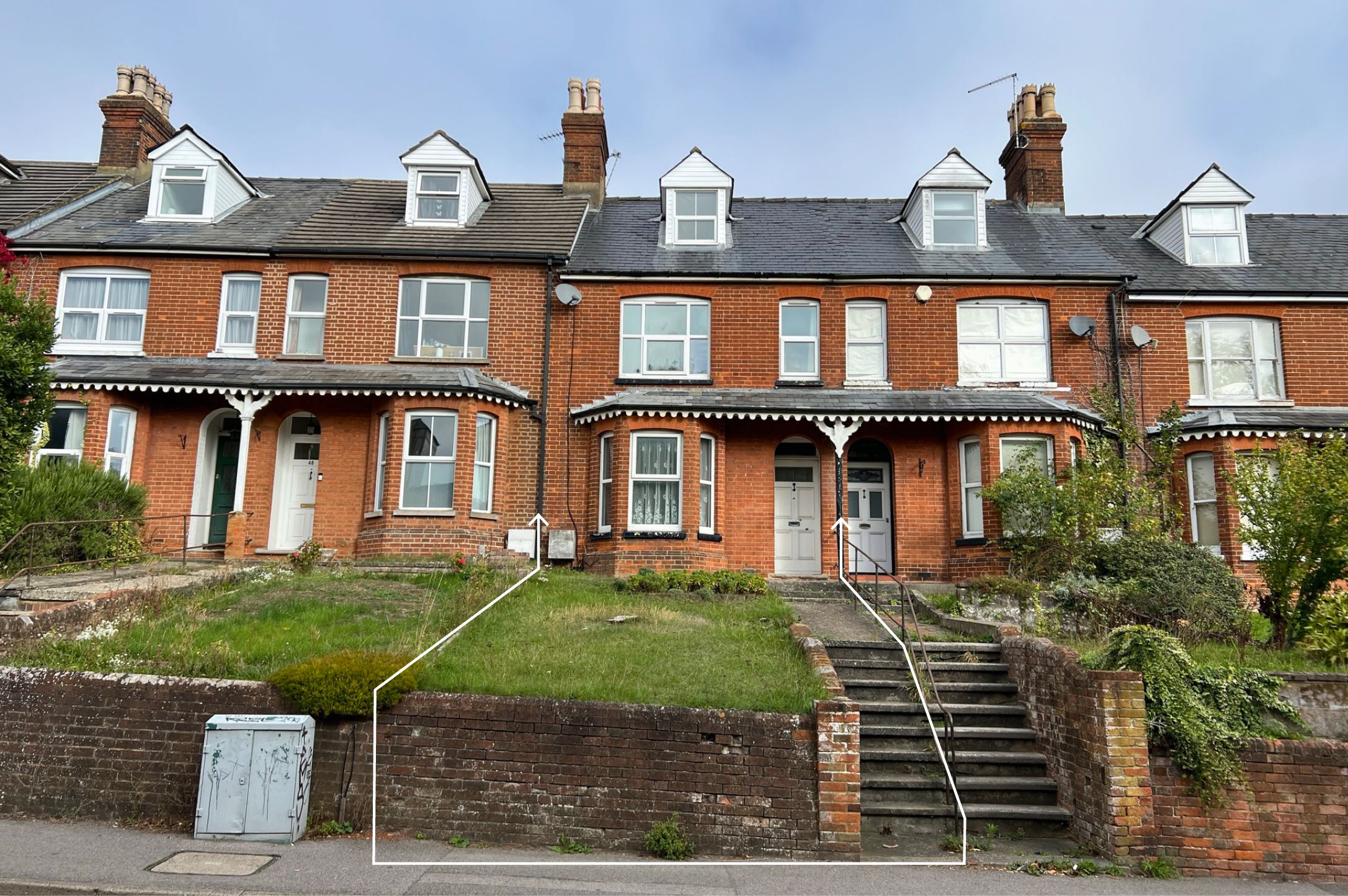 4 bed terraced house for sale in Worting Road, Basingstoke, Hampshire ...