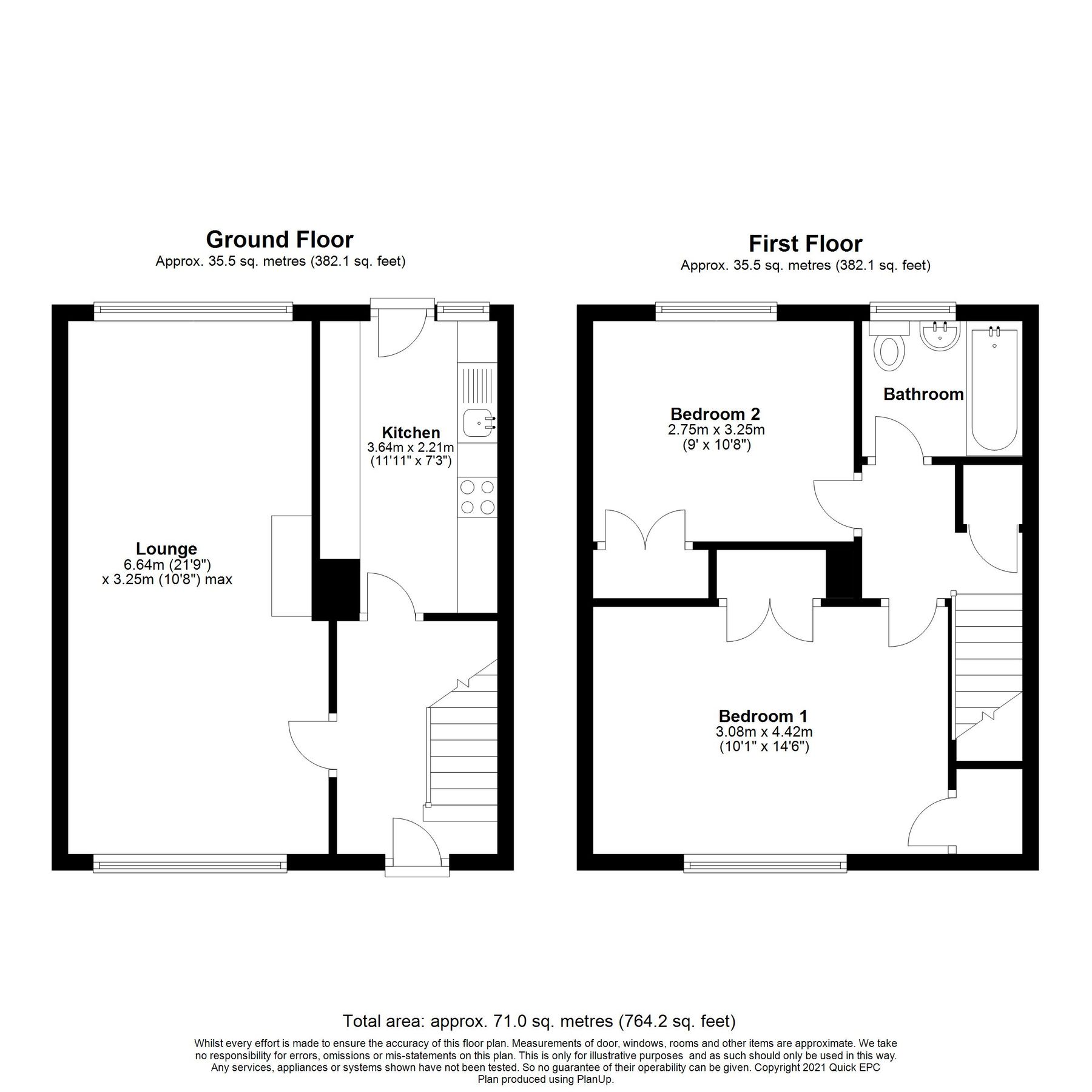 2 Bed Terraced House For Sale In Austen Road Farnborough Hampshire