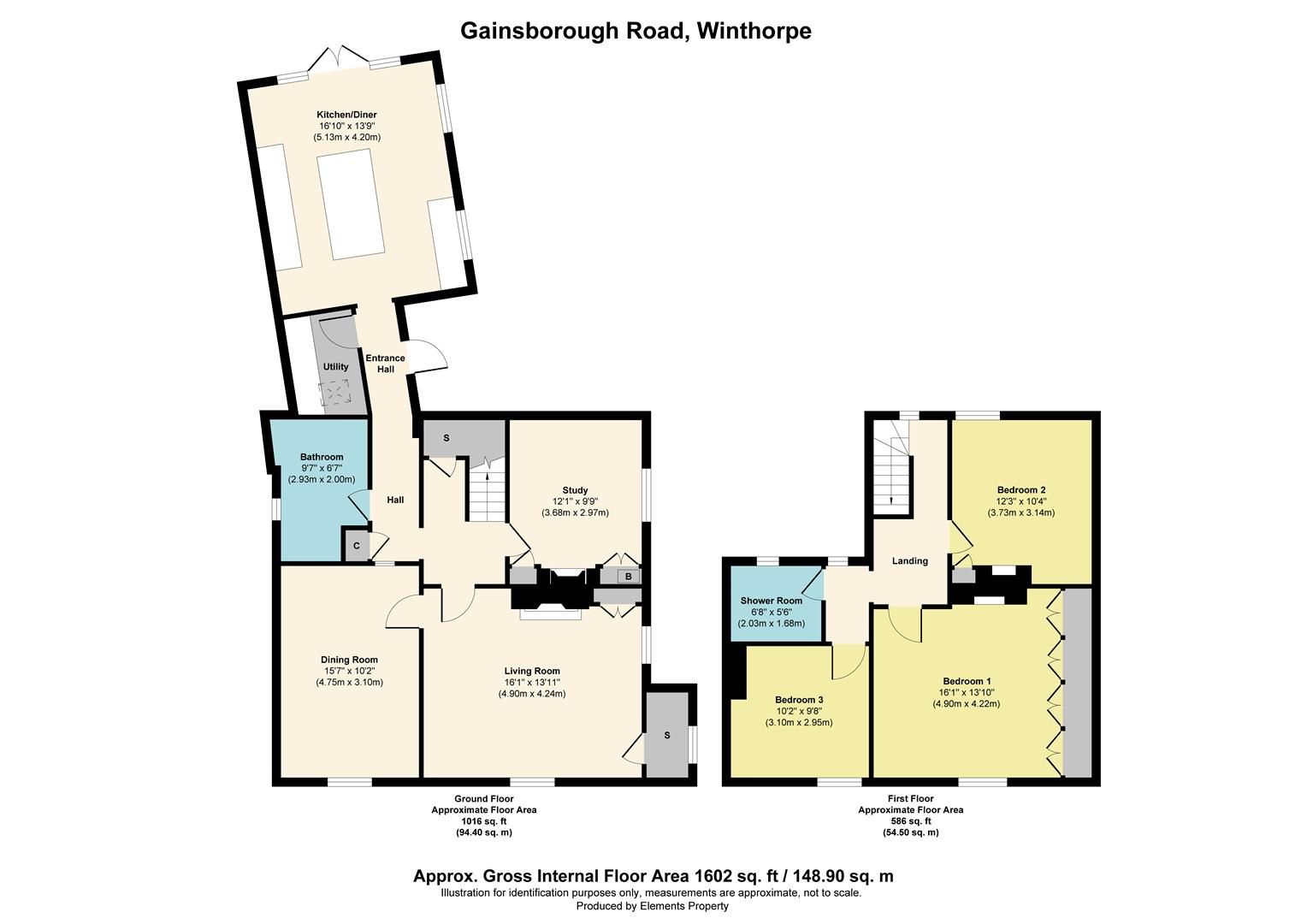 3 bed detached house for sale in Gainsborough Road, Winthorpe, Newark ...