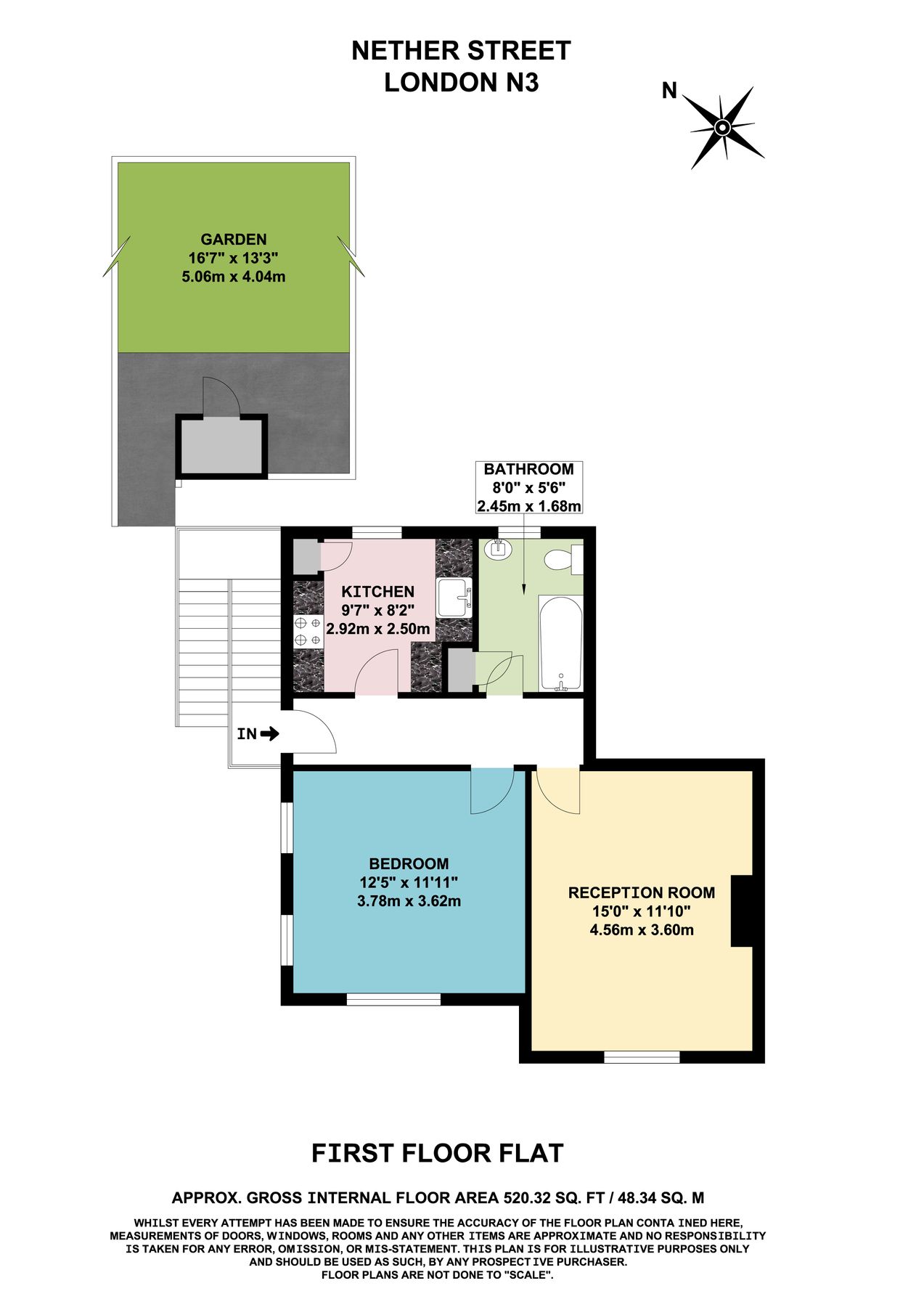 1 bed maisonette for sale in Nether Close, Finchley N3 - Zoopla