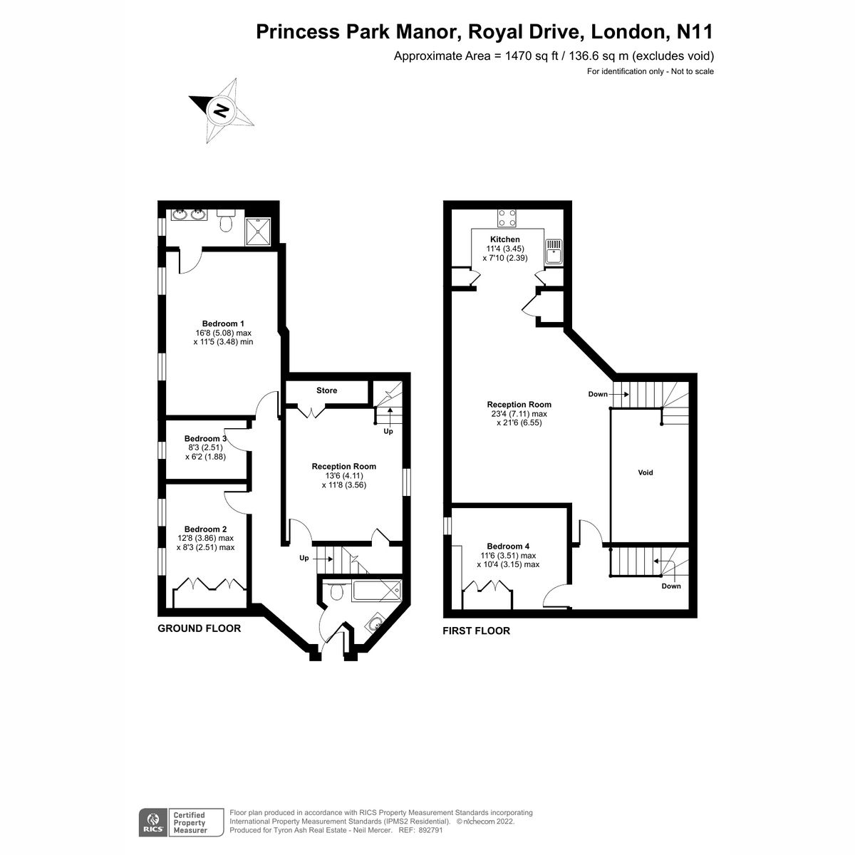 4 bed flat for sale in Royal Drive, London N11 - Zoopla