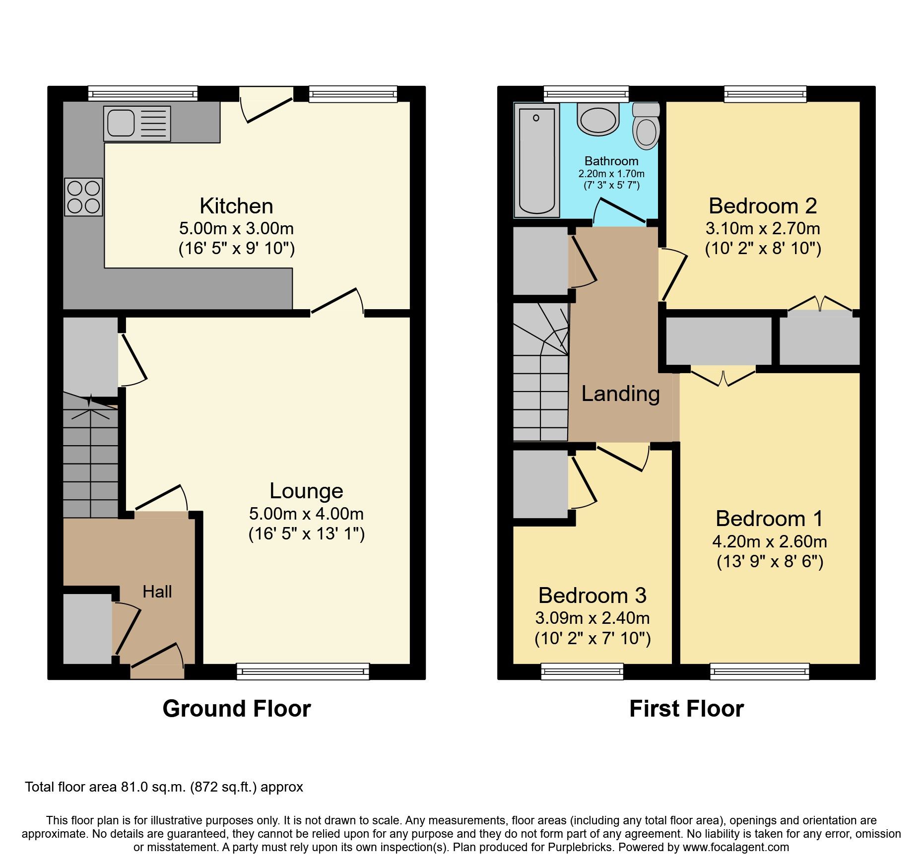 3 bed semi-detached house for sale in Craigmore View, Aberfoyle FK8 ...