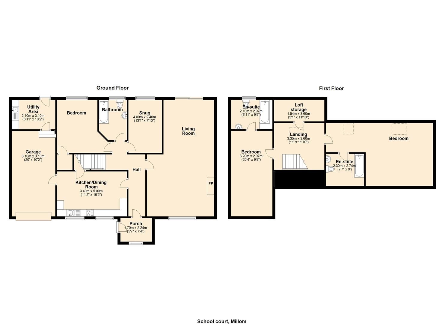 4 bed detached bungalow for sale in Bankfield Road, Haverigg, Millom ...