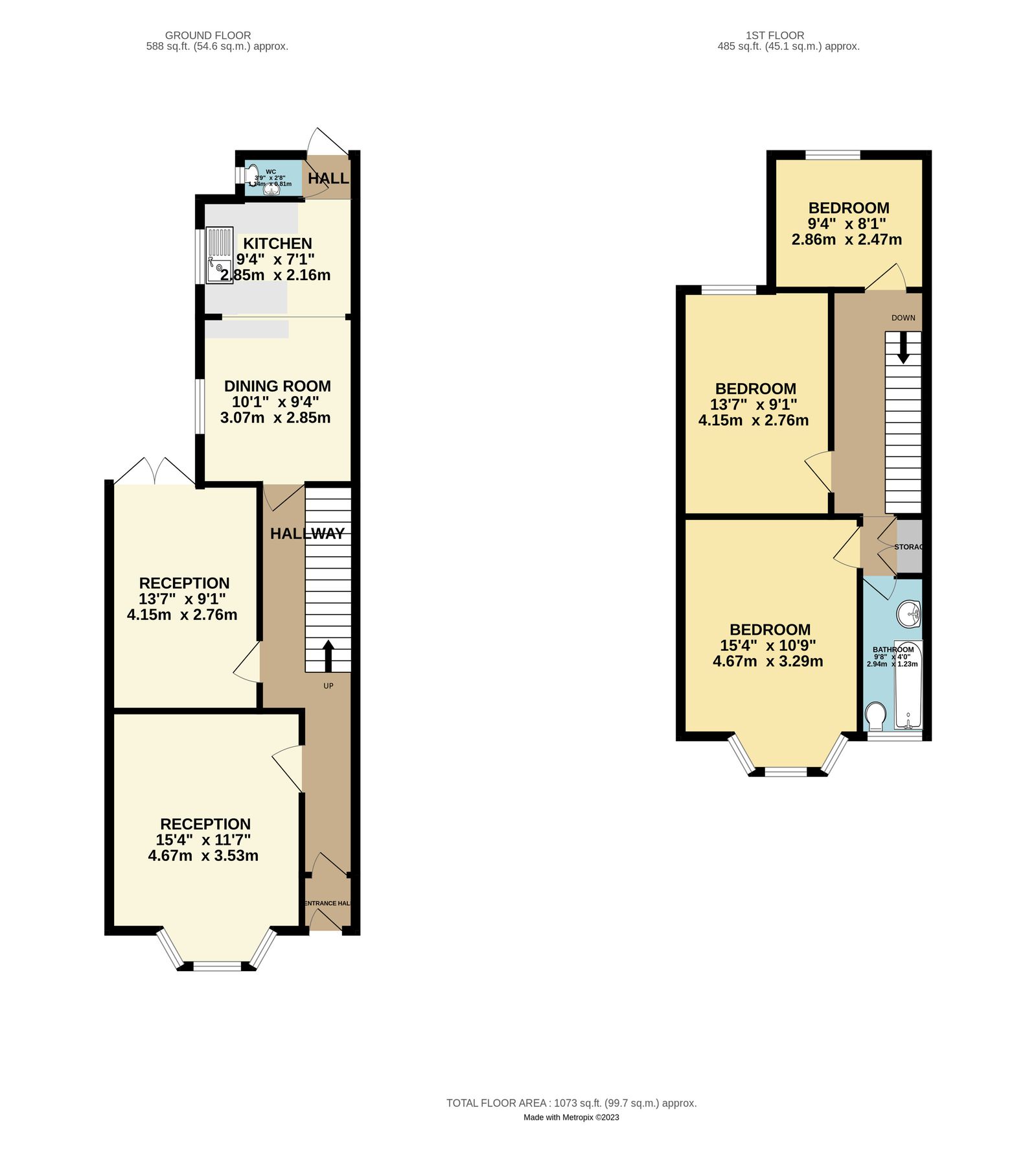 3 bed terraced house for sale in Kingston Road, Southville, Bristol BS3 - Zoopla