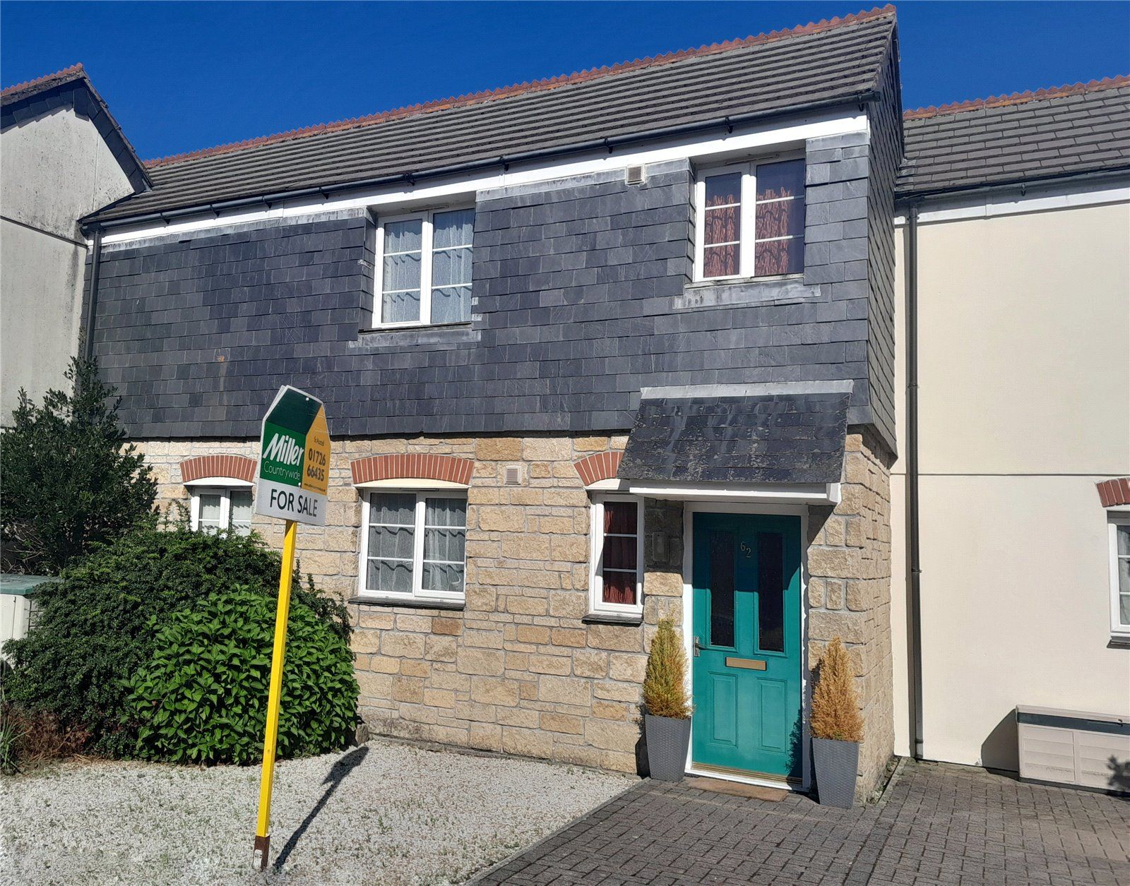 3 bed terraced house for sale in Penwithick Park, Penwithick, St ...