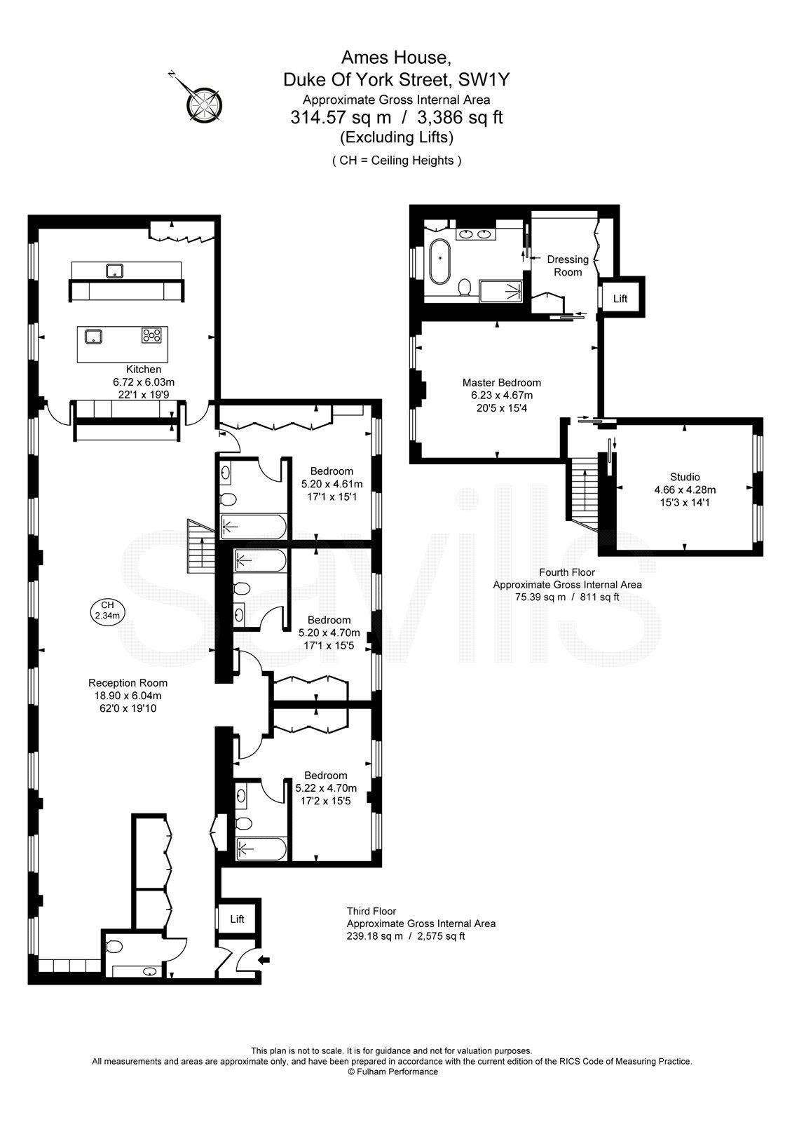 4 bed flat for sale in Duke Of York Street, London SW1Y - Zoopla