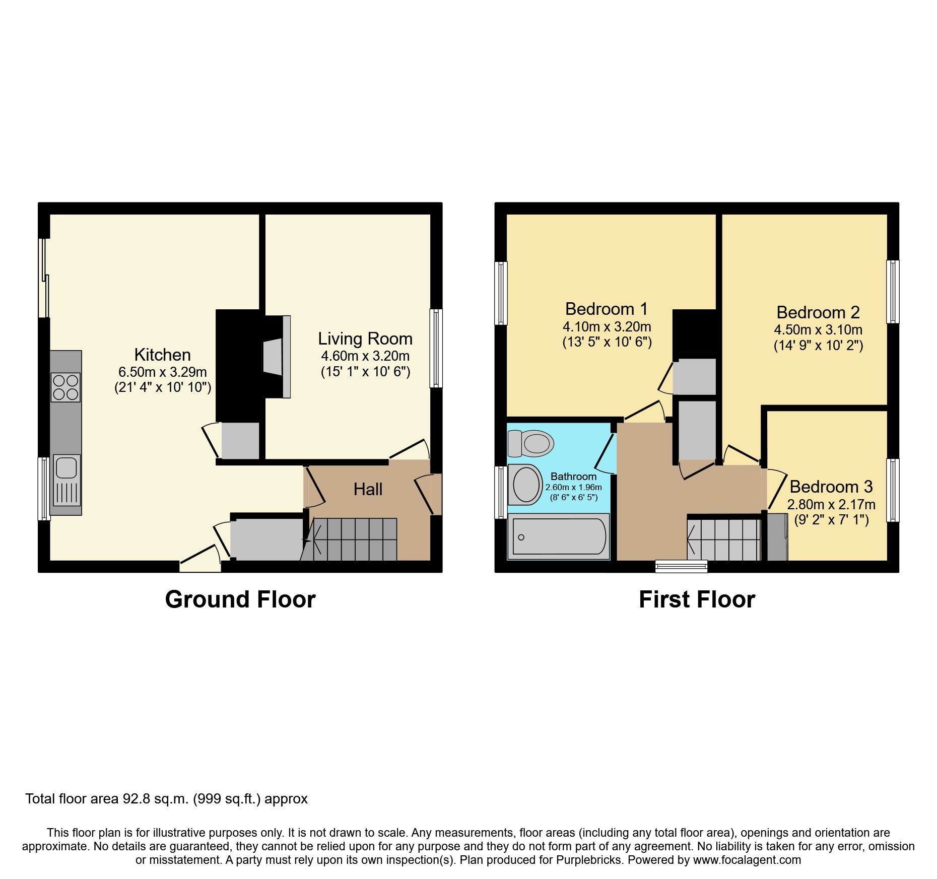 3 bed semi-detached house for sale in Brooklands Crescent, Havercroft ...
