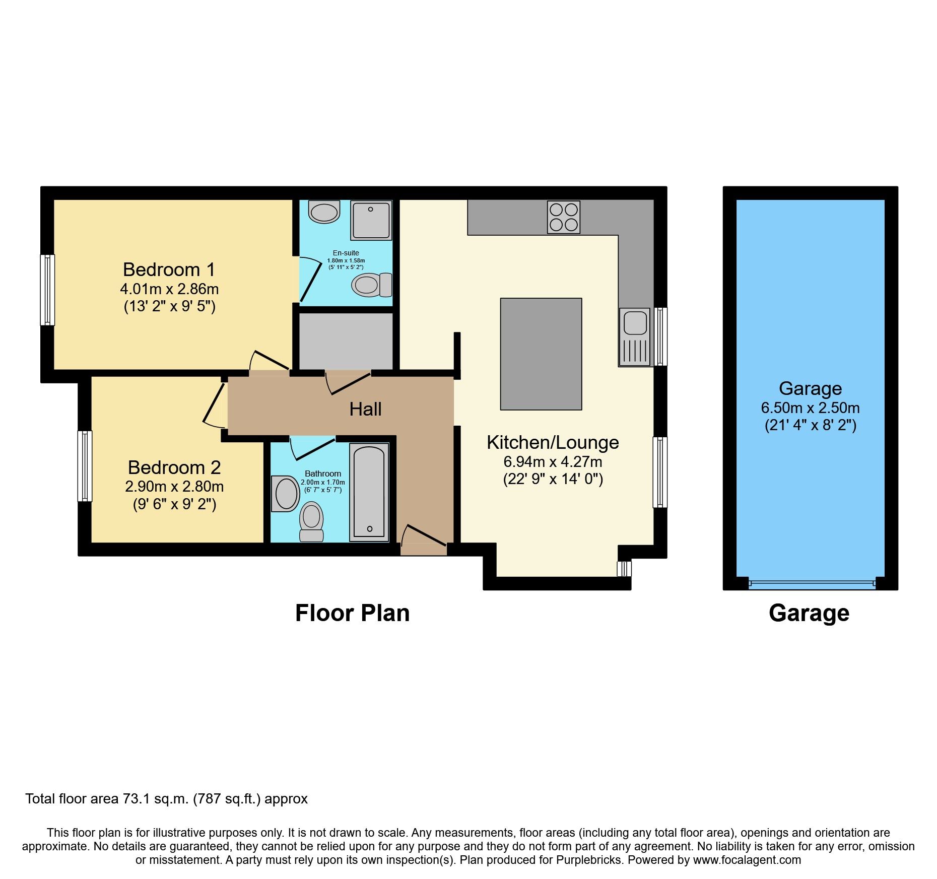 2 bed flat for sale in Elm Park, Reading RG30 - Zoopla