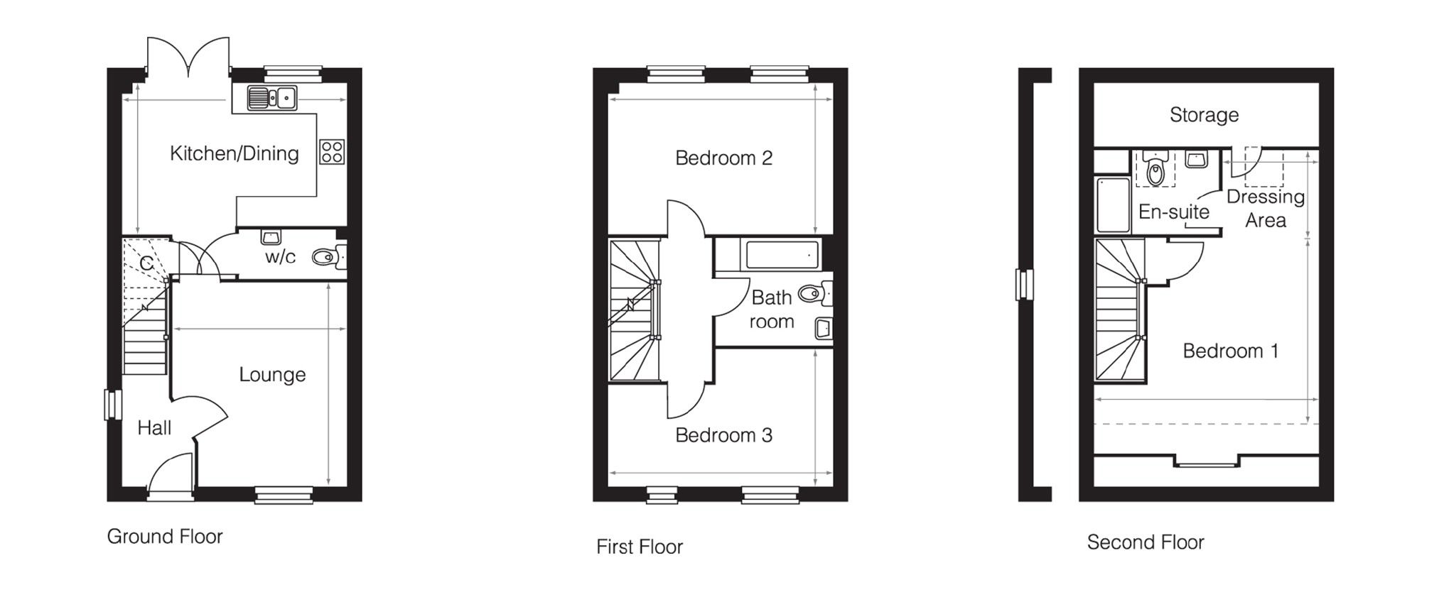 New home, 3 bed semi-detached house for sale in Wavendon House Drive ...
