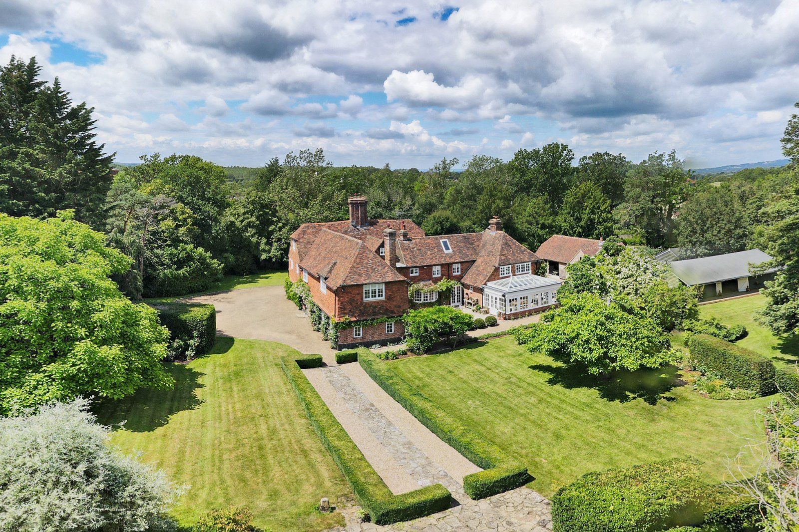 7 bed detached house for sale in Smarden Road, Biddenden, Kent TN27 ...