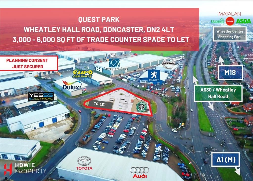 Warehouse to let in Quest Park, Wheatley Hall Road, Doncaster, South ...