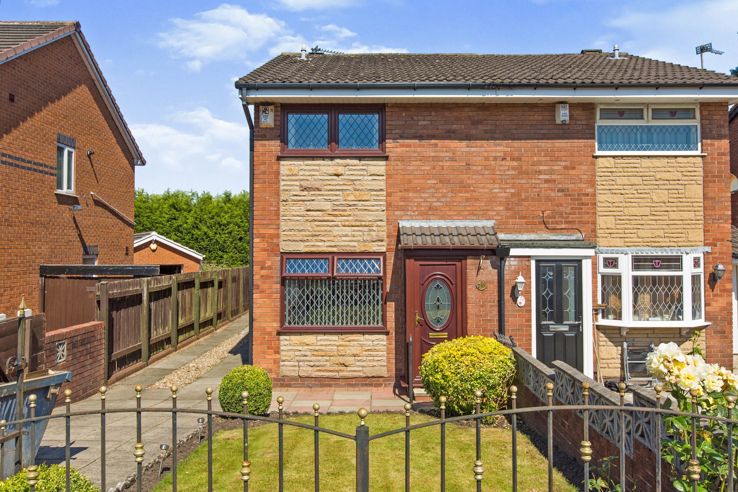 2 bed semi-detached house for sale in Orrell Hall Close, Orrell, Wigan ...