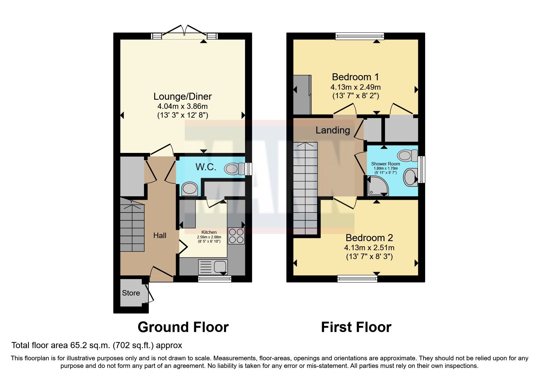 2 Bed End Terrace House For Sale In The Chestnuts Locks Road Locks