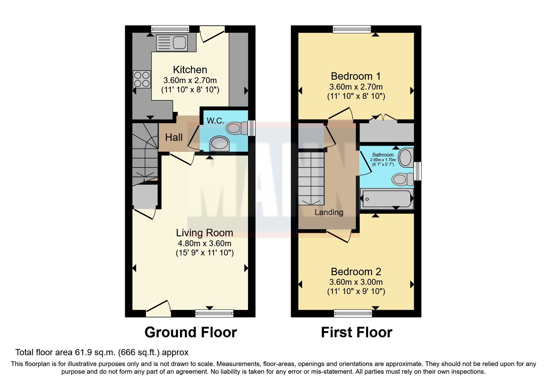 2 bed end terrace house for sale in Lapwing Drive, Kingsnorth, Ashford ...