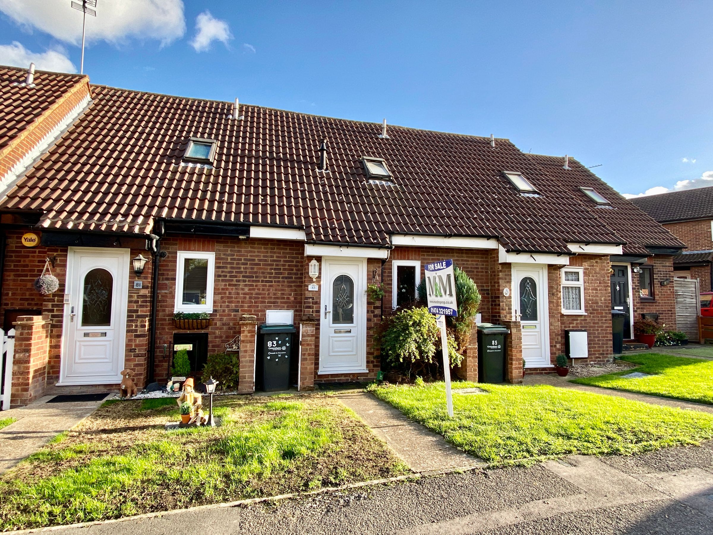 1 bed terraced house to rent in Artillery Row, Gravesend DA12 - Zoopla