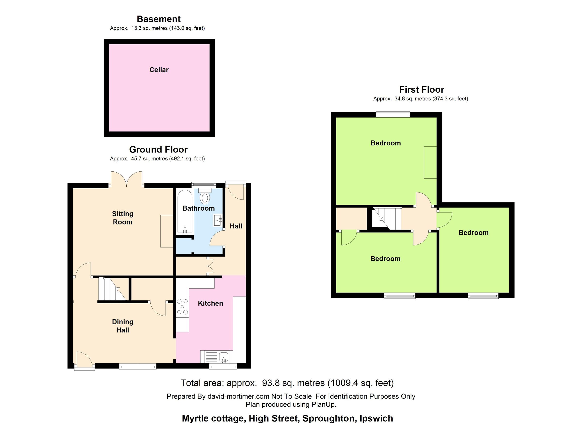 3 bed end terrace house for sale in High Street, Sproughton, Ipswich ...