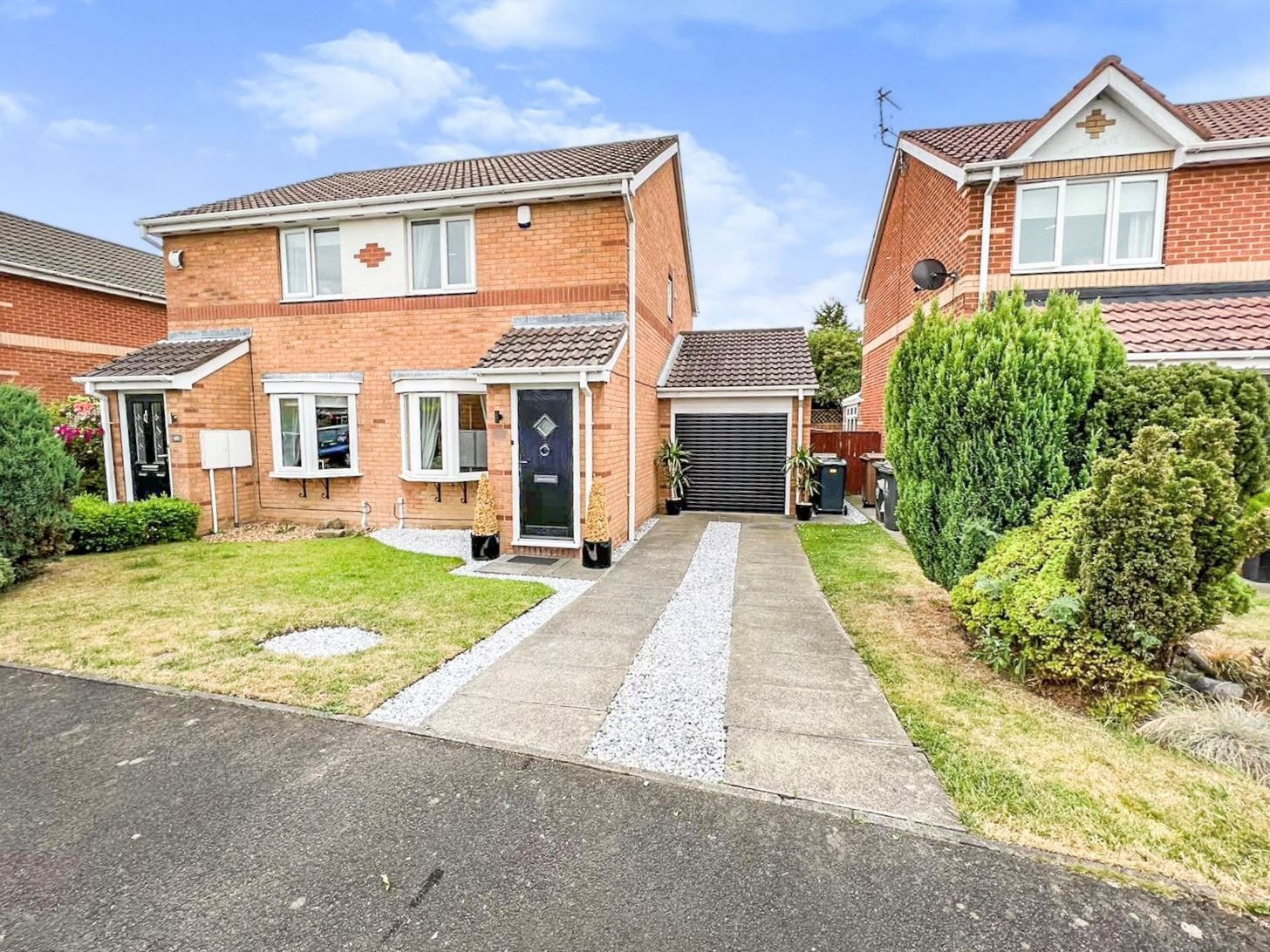 2 Bed Semi Detached House For Sale In Primrose Close Annitsford
