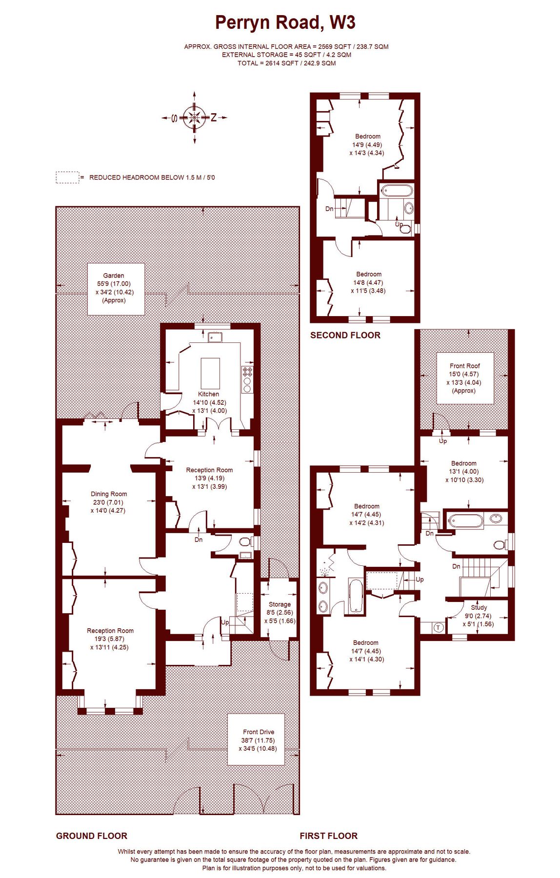 5 bed semi-detached house for sale in Perryn Road, London W3 - Zoopla