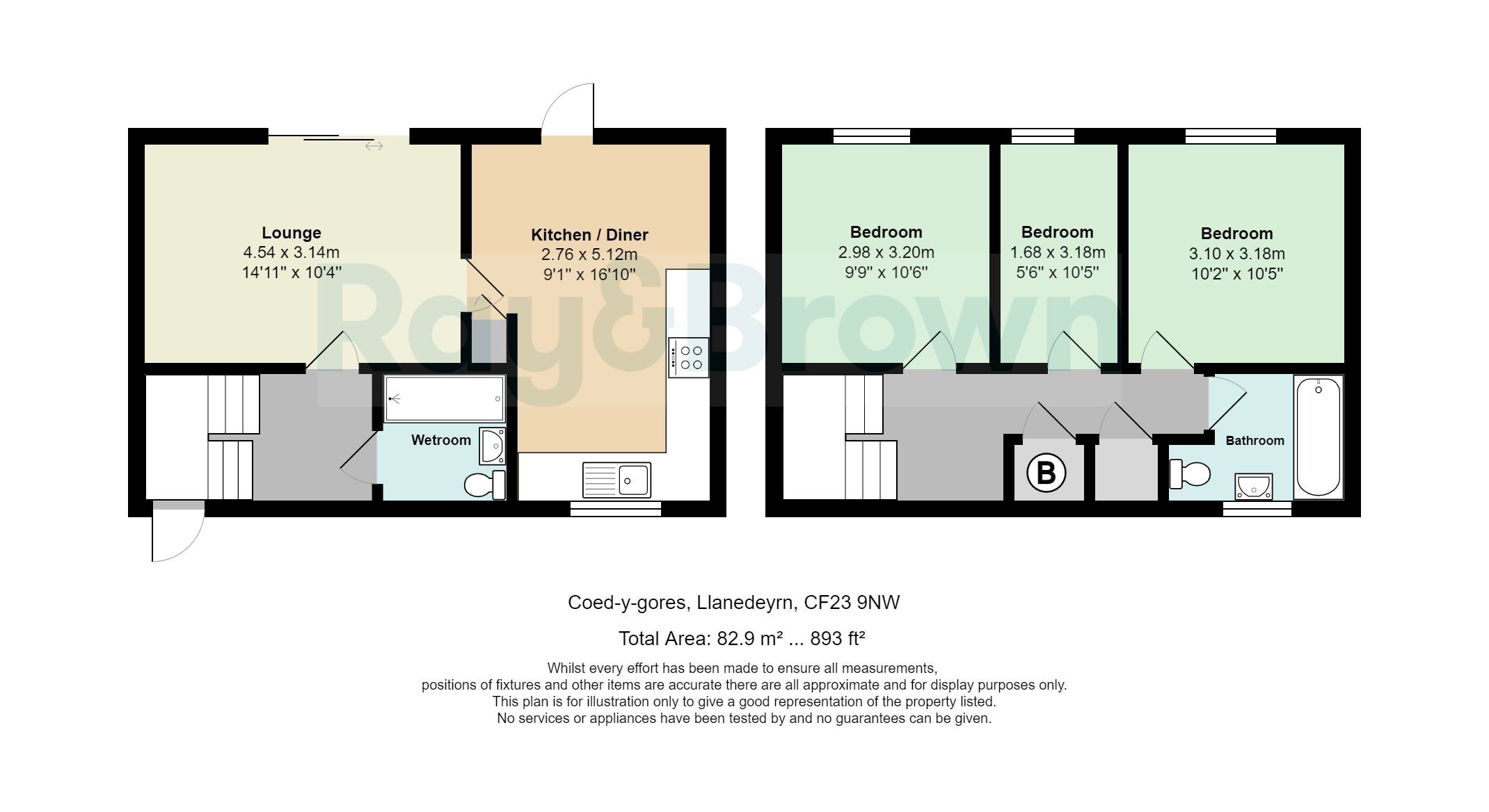 3 bed terraced house for sale in Coed-Y-Gores, Llanedeyrn, Cardiff CF23 - Zoopla