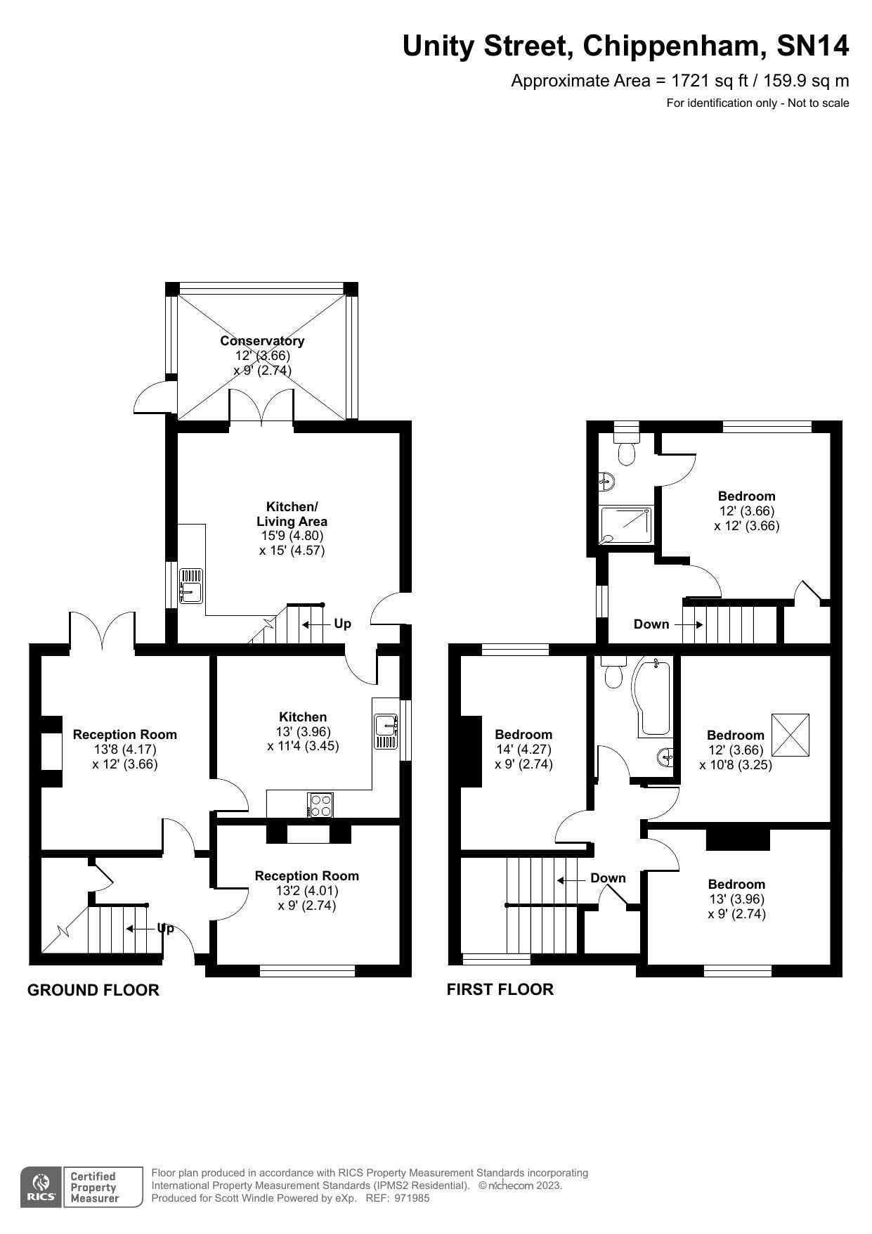 4 bed end terrace house for sale in Unity Street, Chippenham SN14 - Zoopla