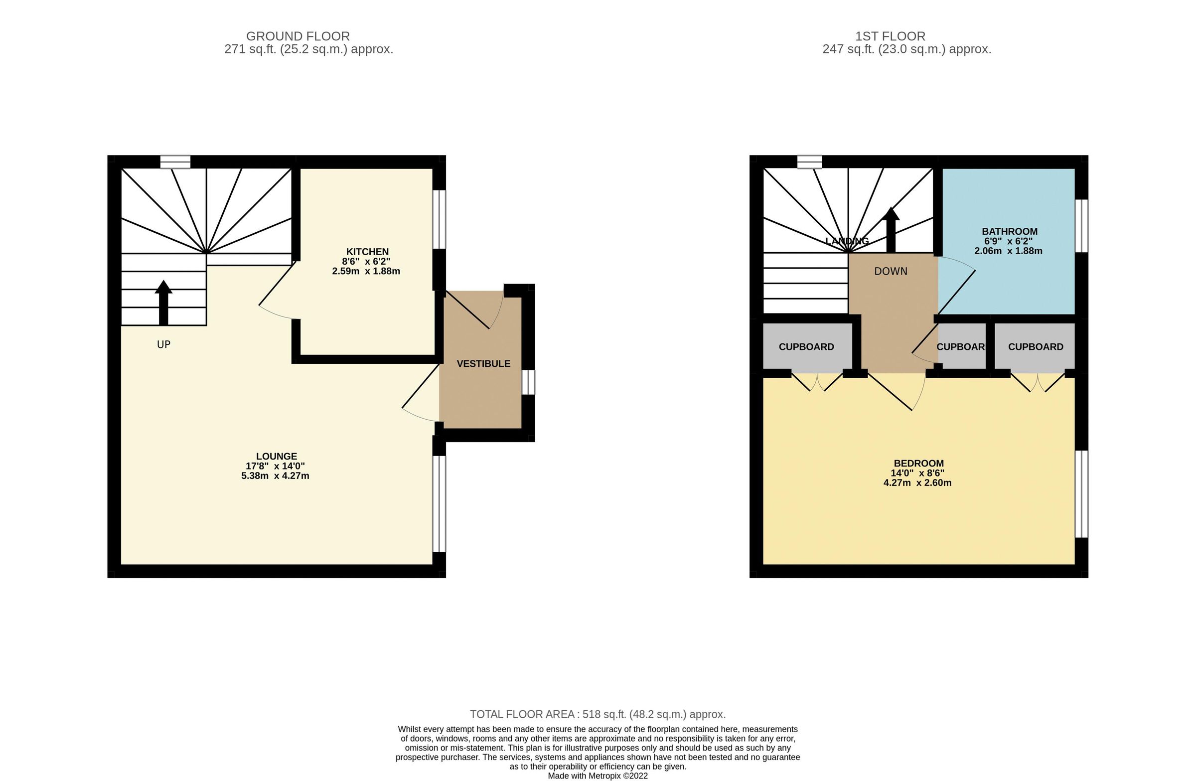 1 bed end terrace house for sale in Moss Road, Wishaw ML2 - Zoopla